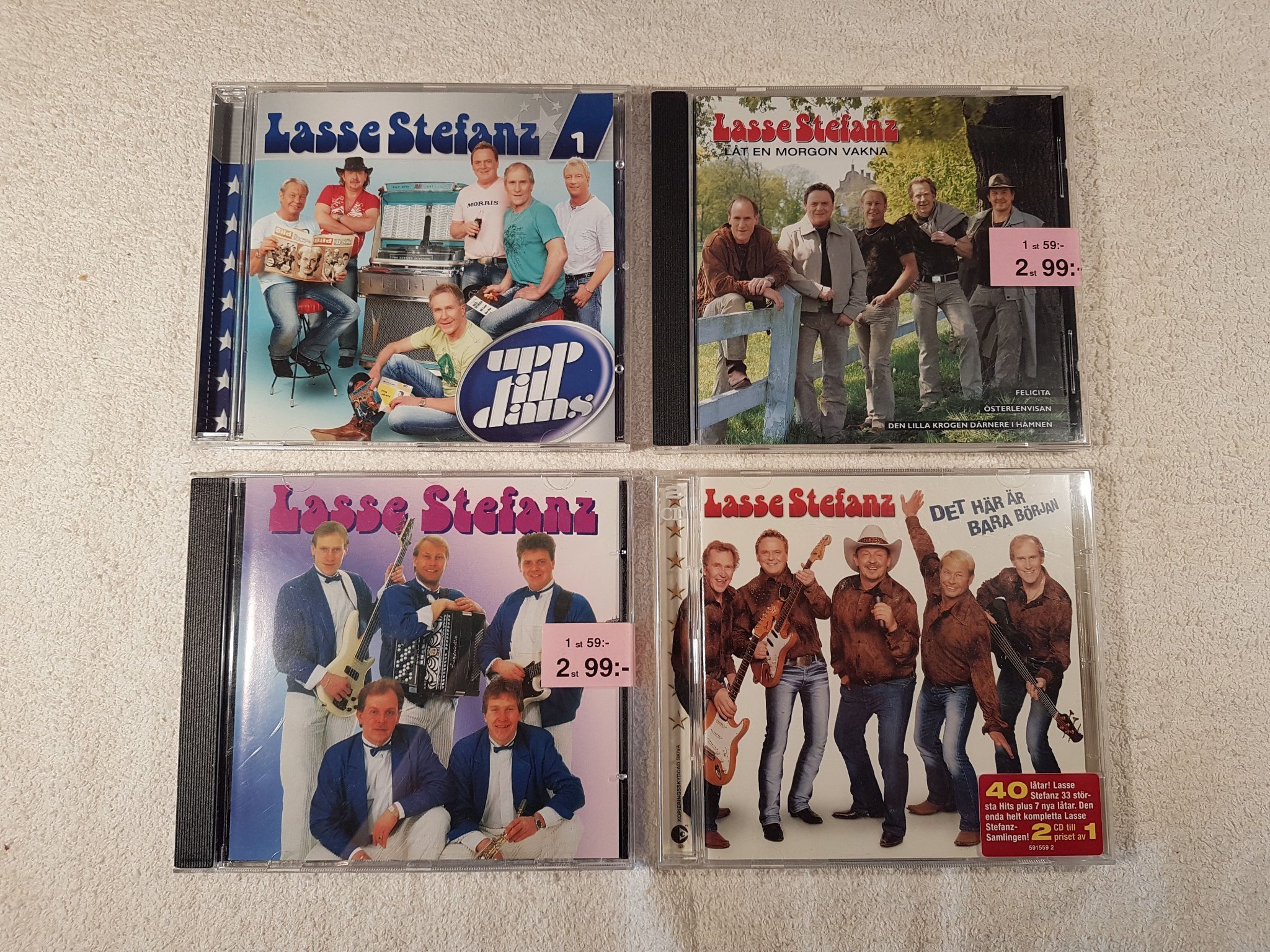 4 st Lasse Stefanz CD-Skivor Musik / Dansband /.. (442565121) ᐈ Köp på ... 4 st Lasse Stefanz CD-Skivor Musik / Dansband /.. (442565121) ᐈ Köp på ...