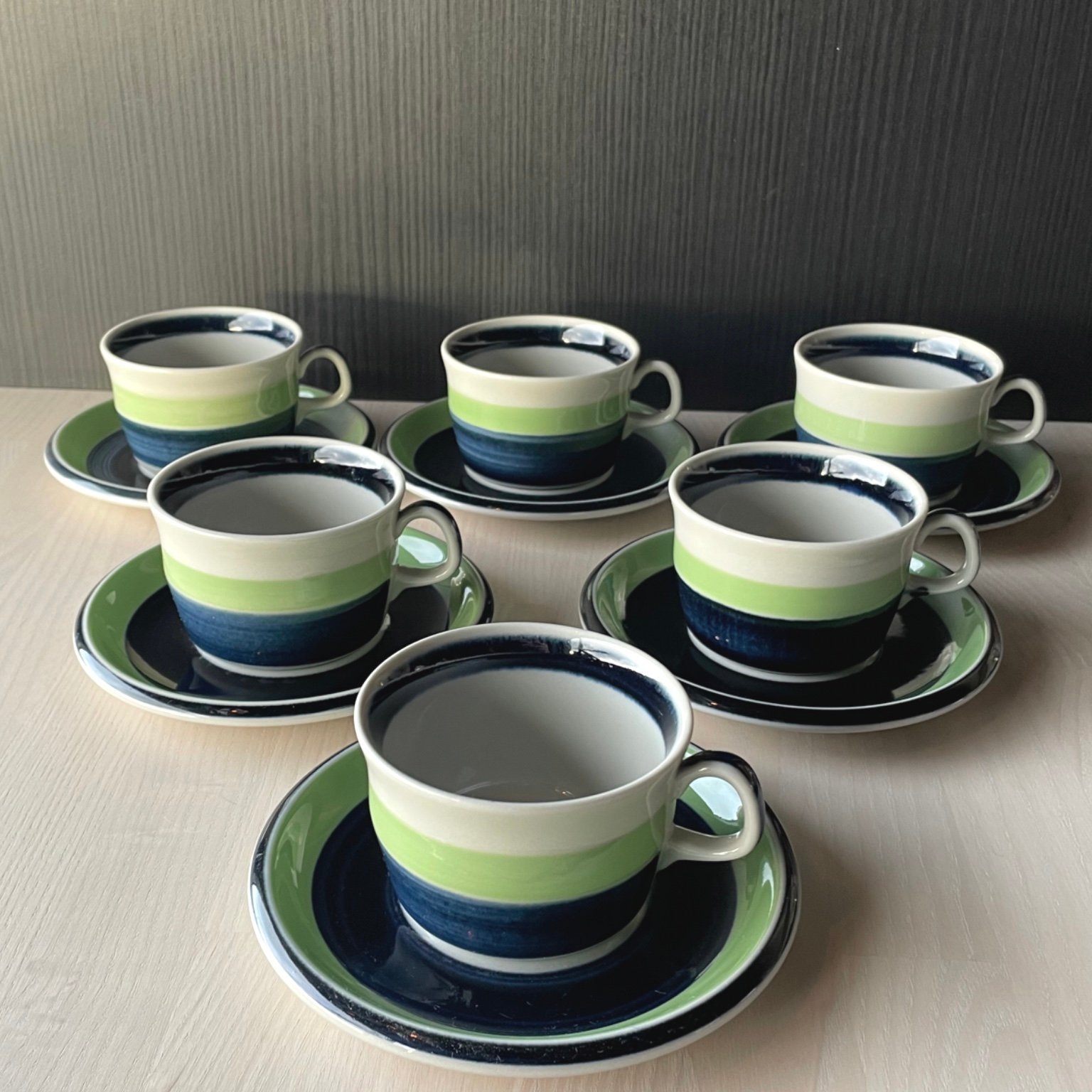 Kaffekoppar med fat Maria av Marianne Westman R.. | Köp på Tradera ...