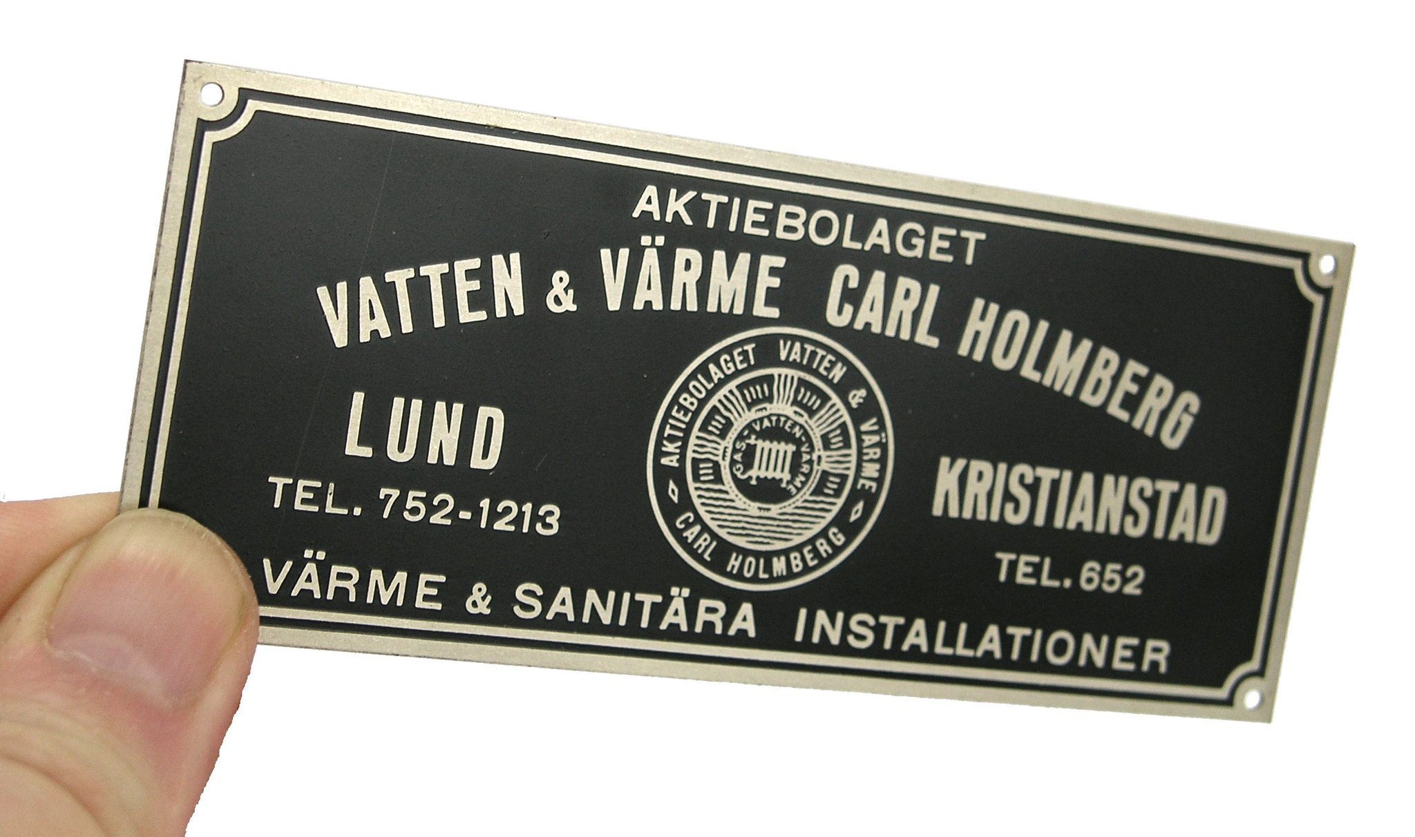 Se produkter som liknar VVS metallskylt Värme & Vatte.. på Tradera ...