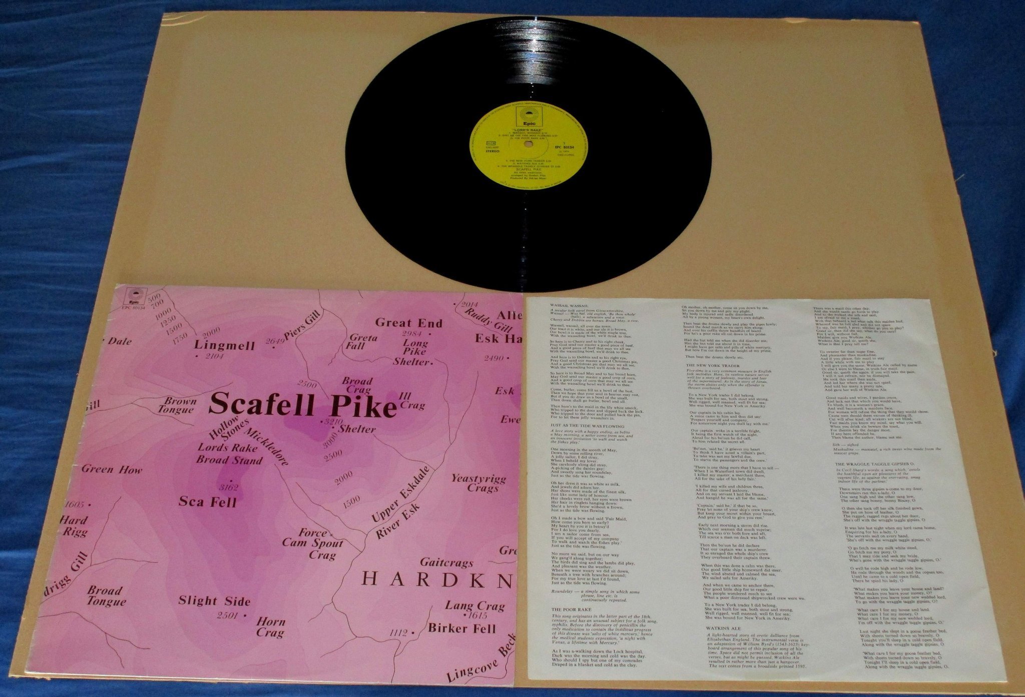 Scafell Pike, Lords rake, 1974, LP-skiva, vinyl | Köp på Tradera ...