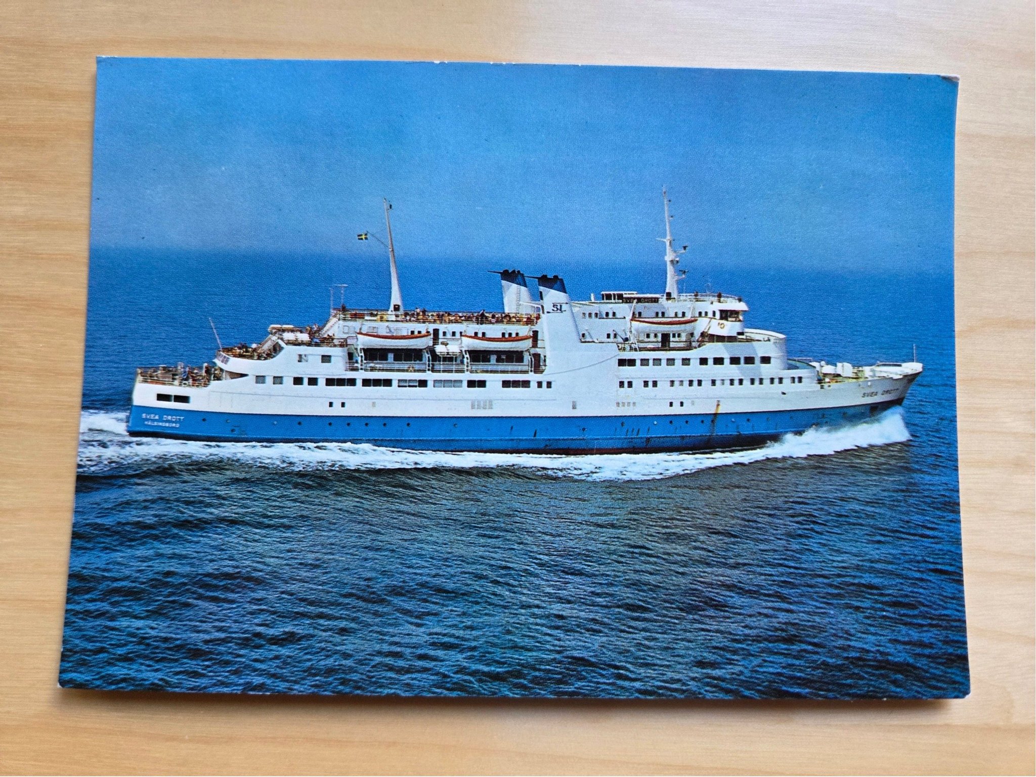 Se produkter som liknar M/S Svea Drott stämplad Hälsi.. på Tradera ...