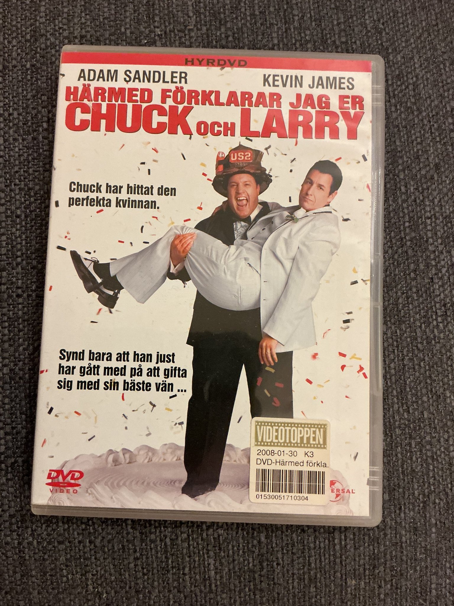 Härmed Förklarar Jag Er Chuck Och Larry DVD | Köp på Tradera (709392012)