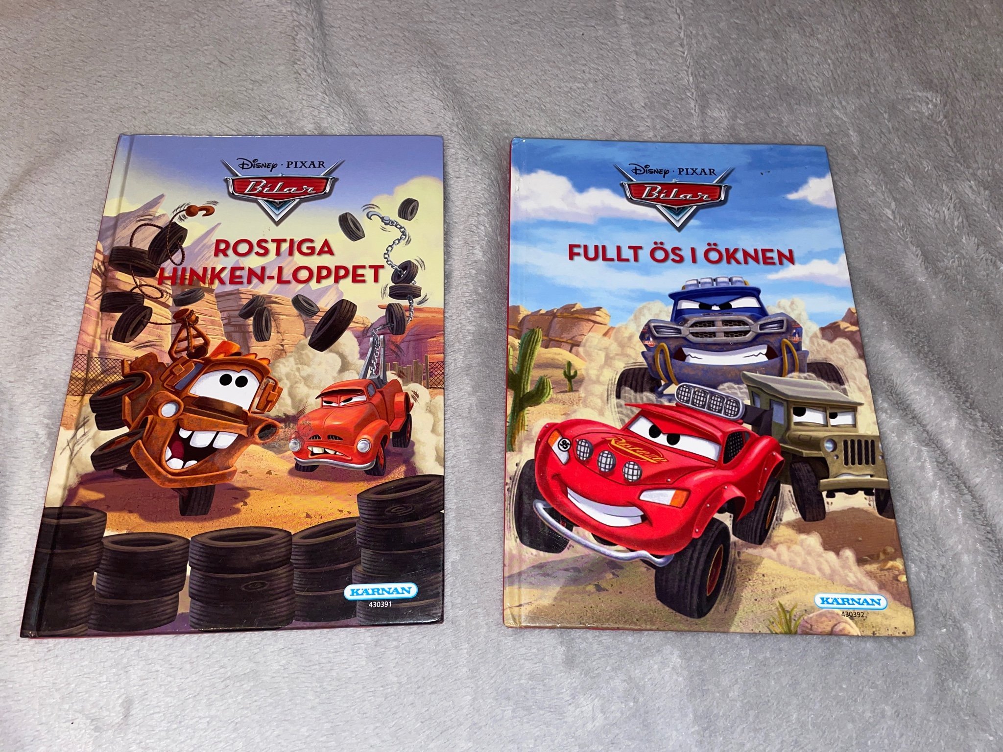 Två böcker från Bilar - Cars med Blixten McQuee.. | Köp på Tradera ...