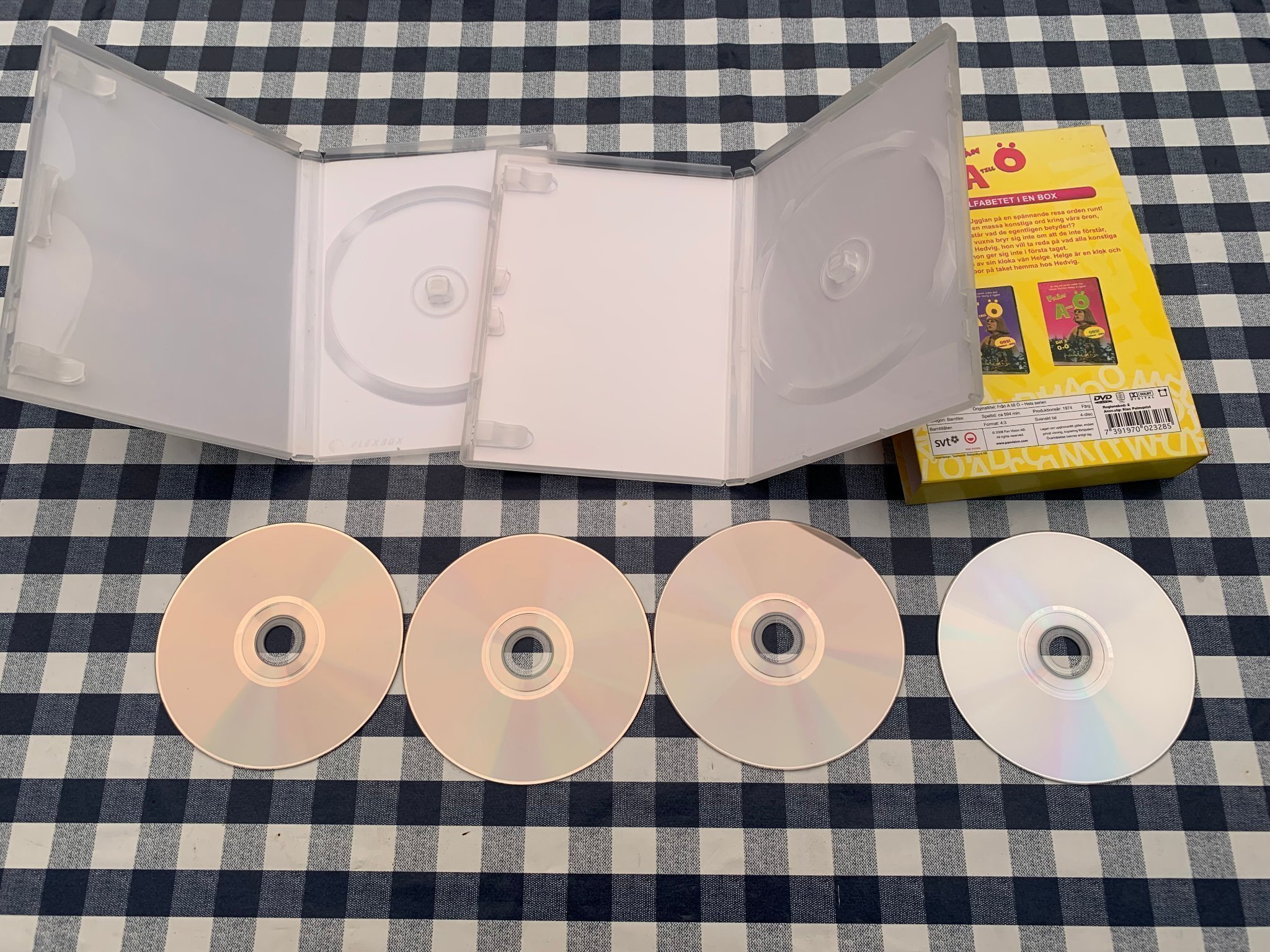 Klassiska "Från A till Ö" SVT barnprogram i jät.. | Köp på Tradera ...