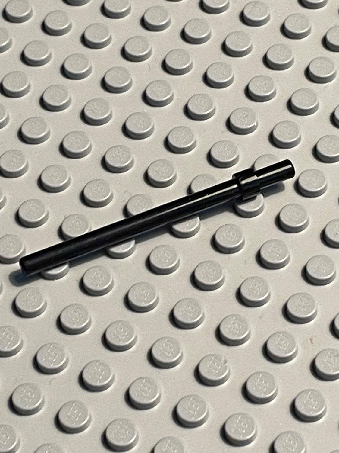 LEGO Stick 6M W/Flange (63965) Black 1st | Köp på Tradera (631070287)