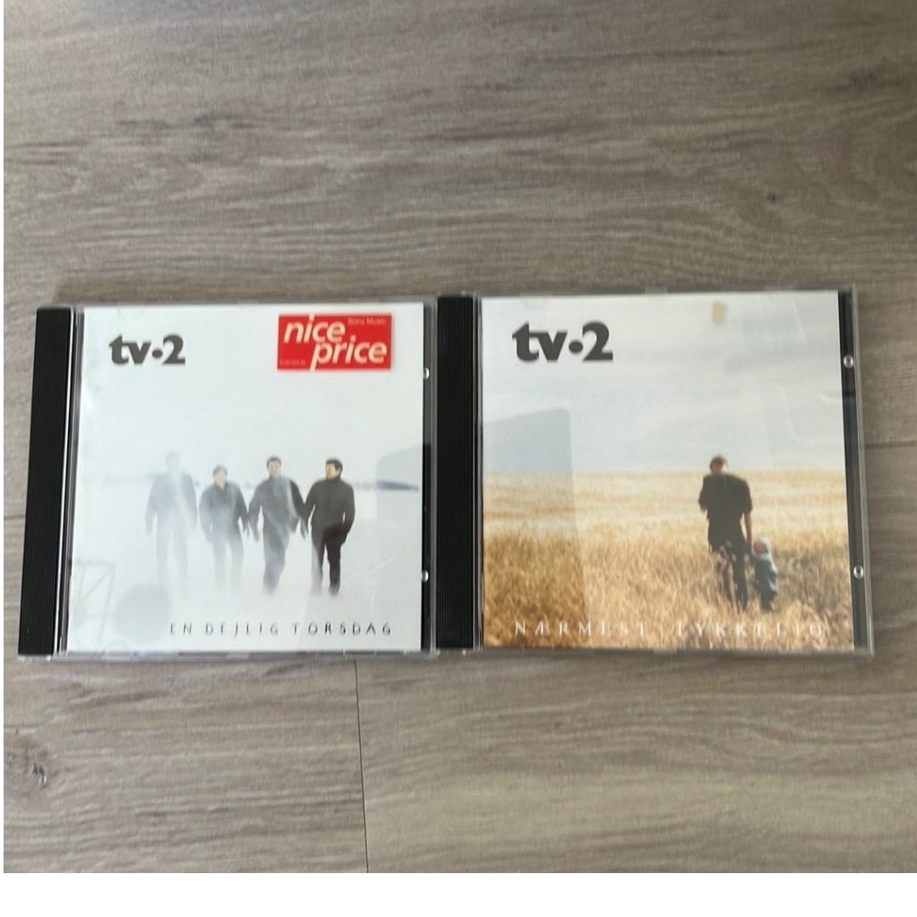 TV-2 - 2 st CD-skivor dansk musik TV2 CD | Köp på Tradera (698406269)