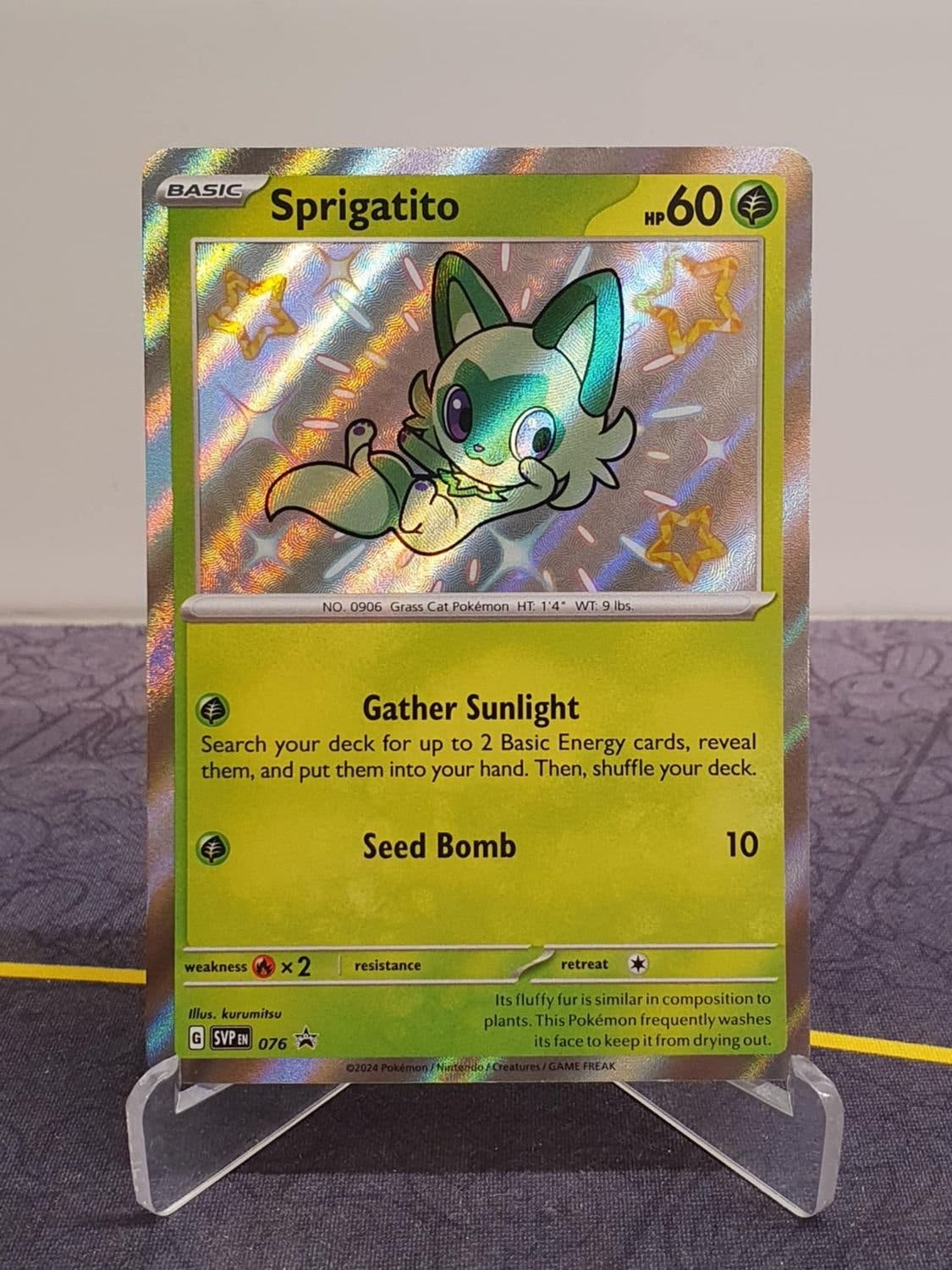SPRIGATITO SVP076 - Shiny Holo Promo - Black St.. | Köp på Tradera ...