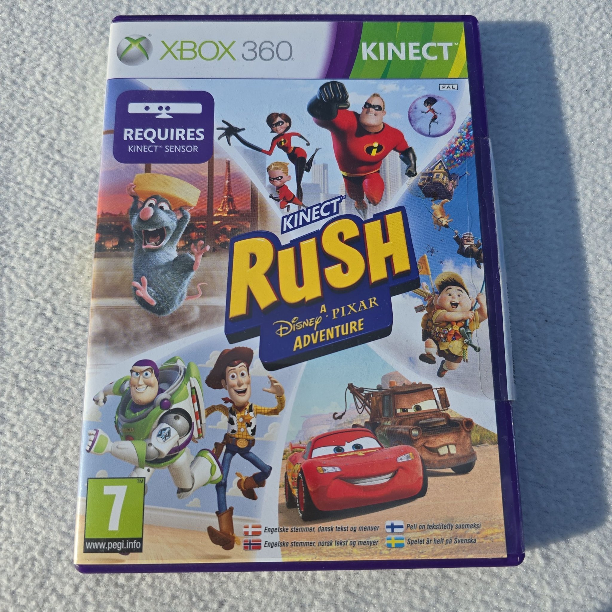 Kinect Rush: A Disney Pixar Adventure - Xbox 360 | Köp på Tradera ...