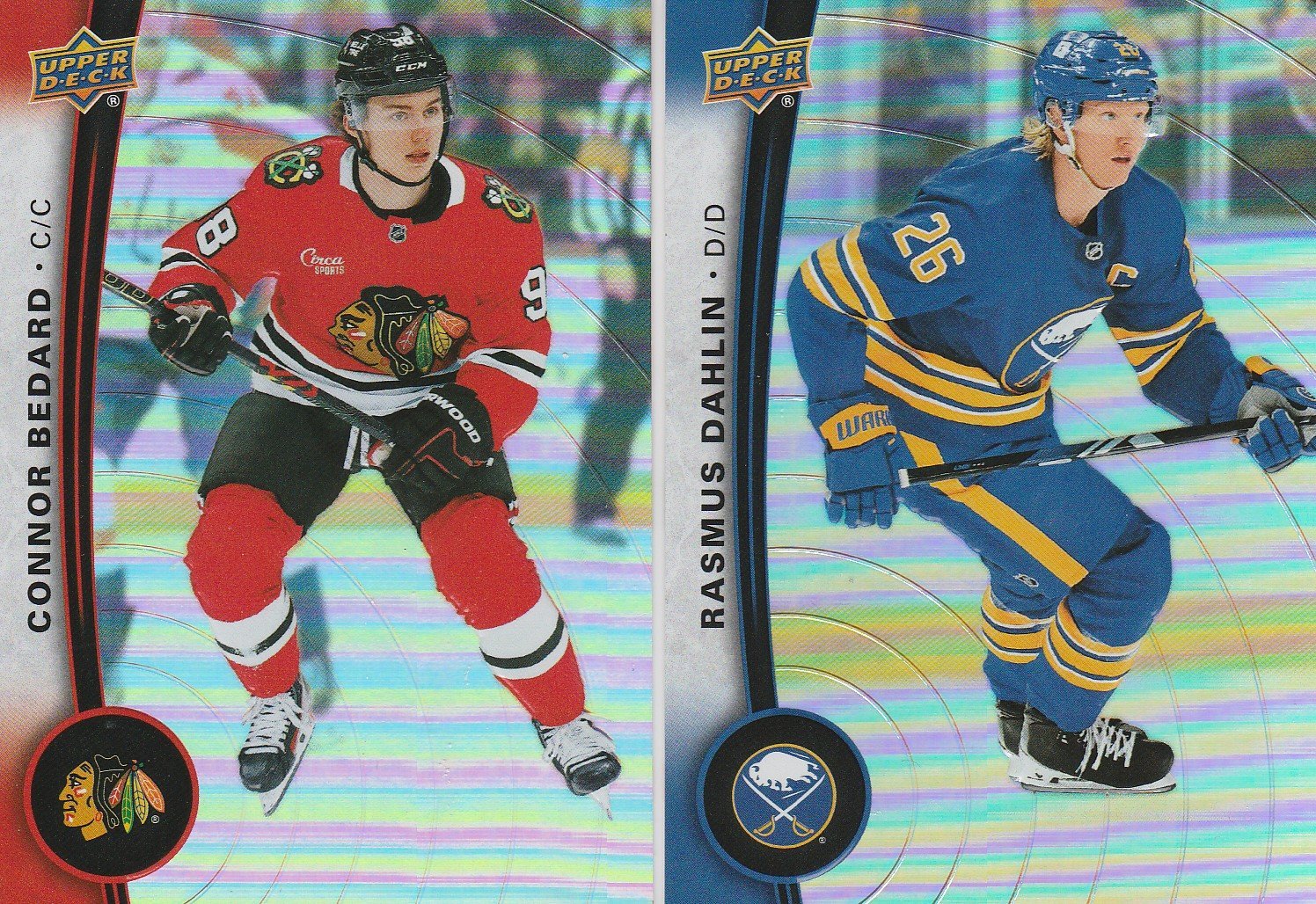 Connor Bedard & Rasmus Dahlin - 2025-26 Tim Hor.. | Köp på Tradera ...