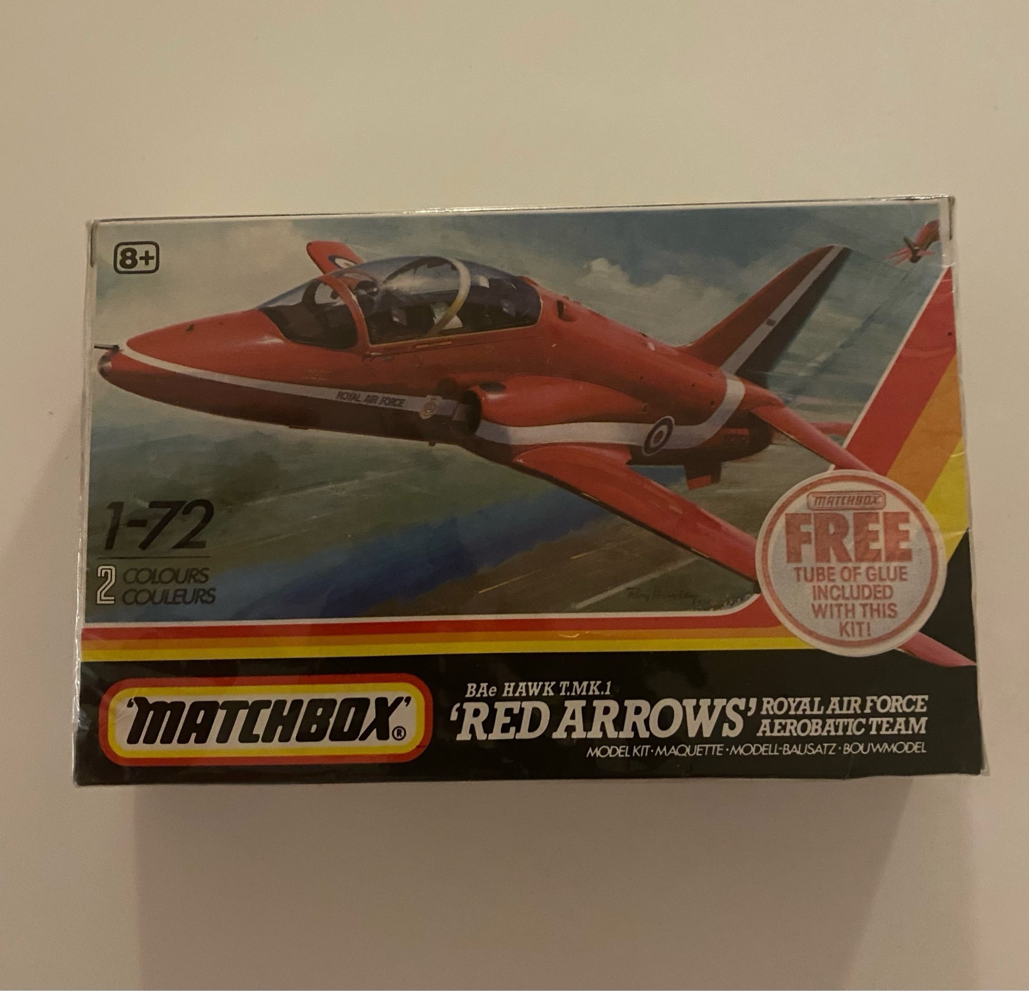 Matchbox PK-27 Hawk T.Mk 1 Red Arrows 1/72 skala | Köp på Tradera ...
