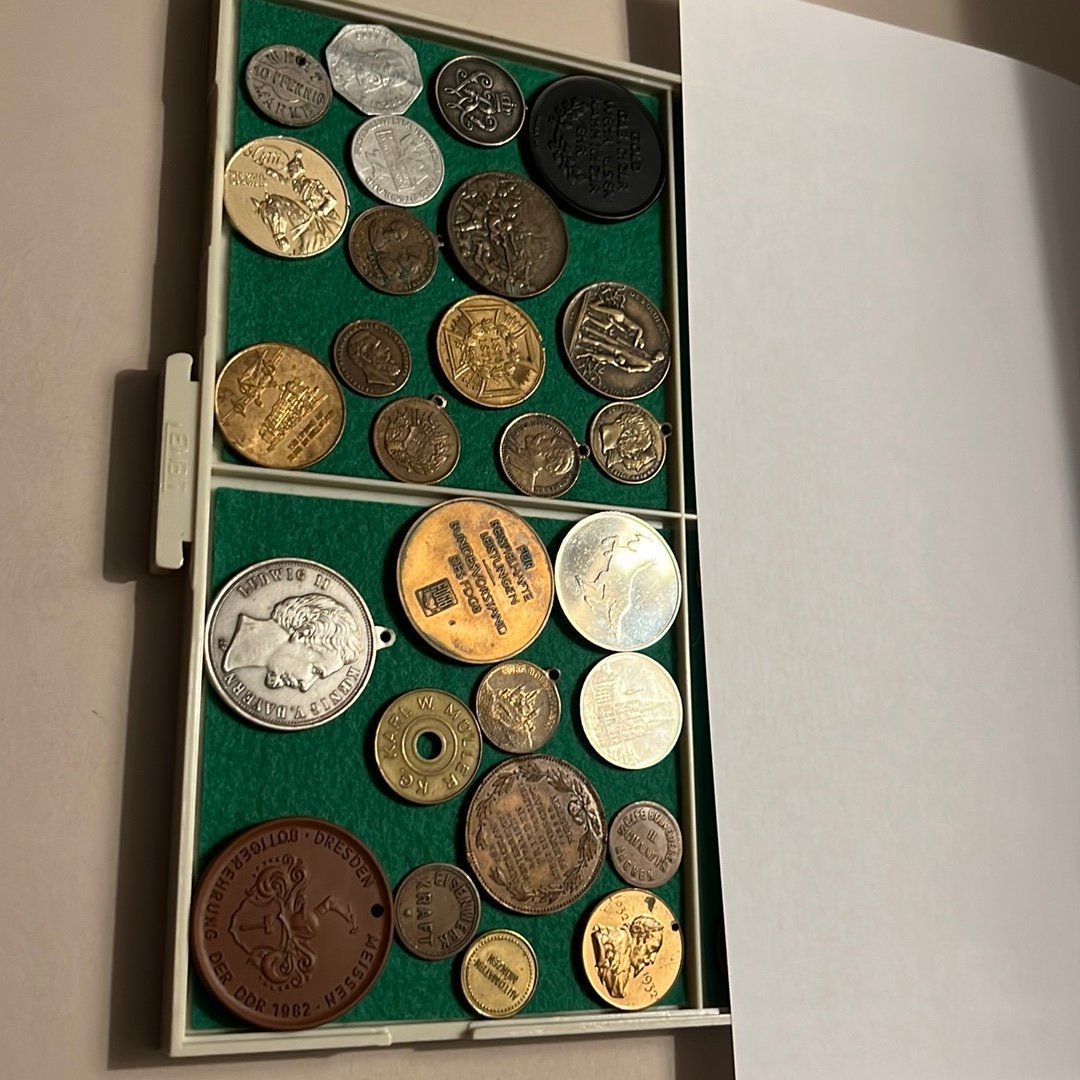 Samling av tyska medaljer och polletter | Köp på Tradera (734185481)