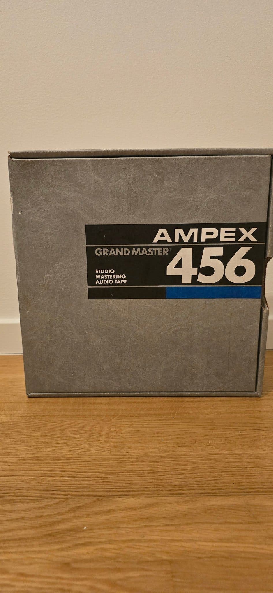 Ampex 456 Grand Master Studio Mastering Audio T.. | Köp på Tradera ...
