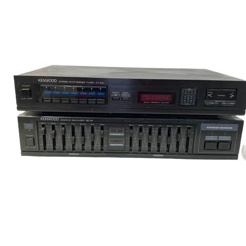 Kenwood Graphic Equalizer GE-45 AM-FM Stereo Tuner KT-54L