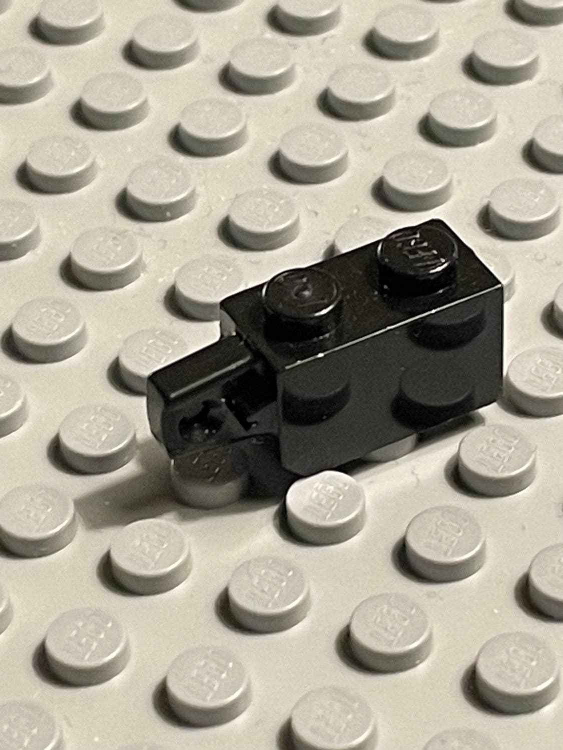 LEGO Hinge Brick 1 x 2 Locking with 1 Finger Ve.. | Köp på Tradera ...