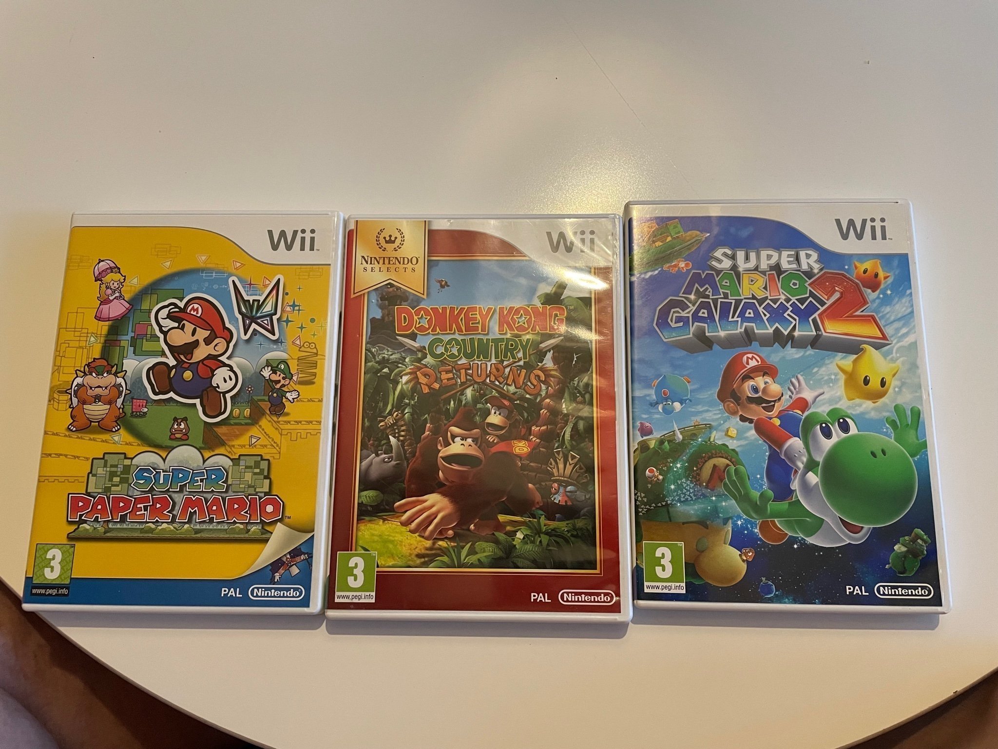 Nintendo Wii Spel - Super Paper Mario, Donkey K.. | Köp på Tradera ...