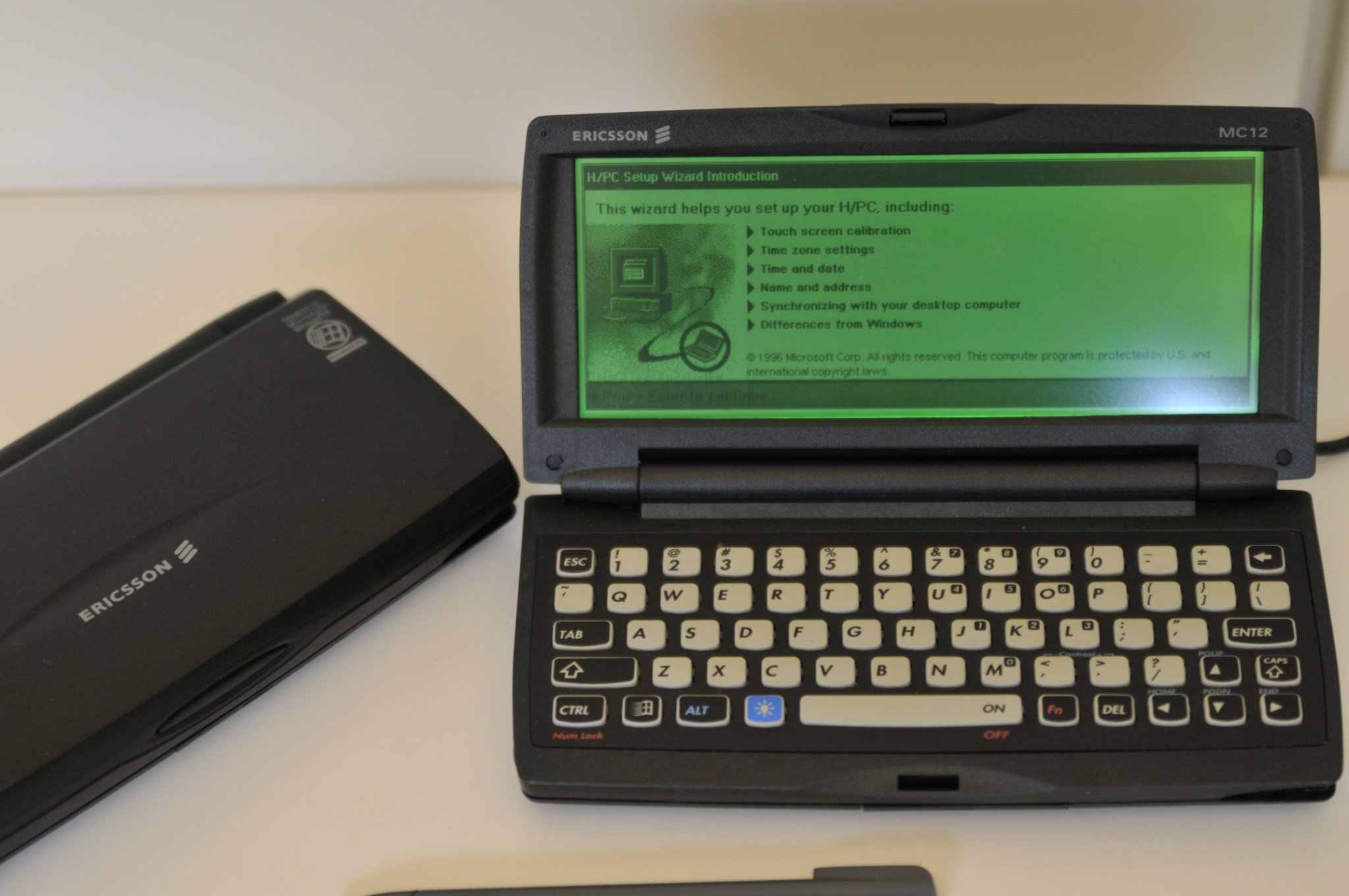 2x Ericsson MC12 Mobile Companion Pocket Pc han.. (376293263) ᐈ Köp på ...