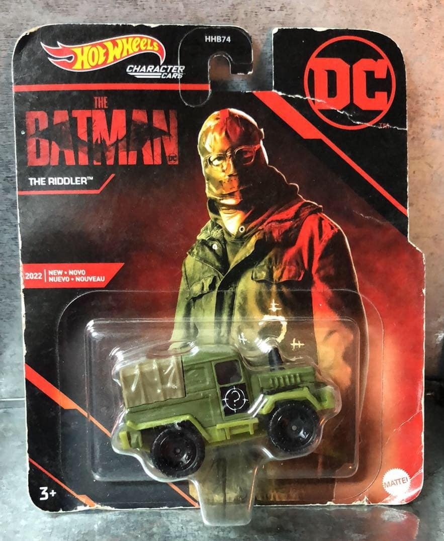 Hot Wheels The Batman Character Cars The Riddle.. | Köp på Tradera ...