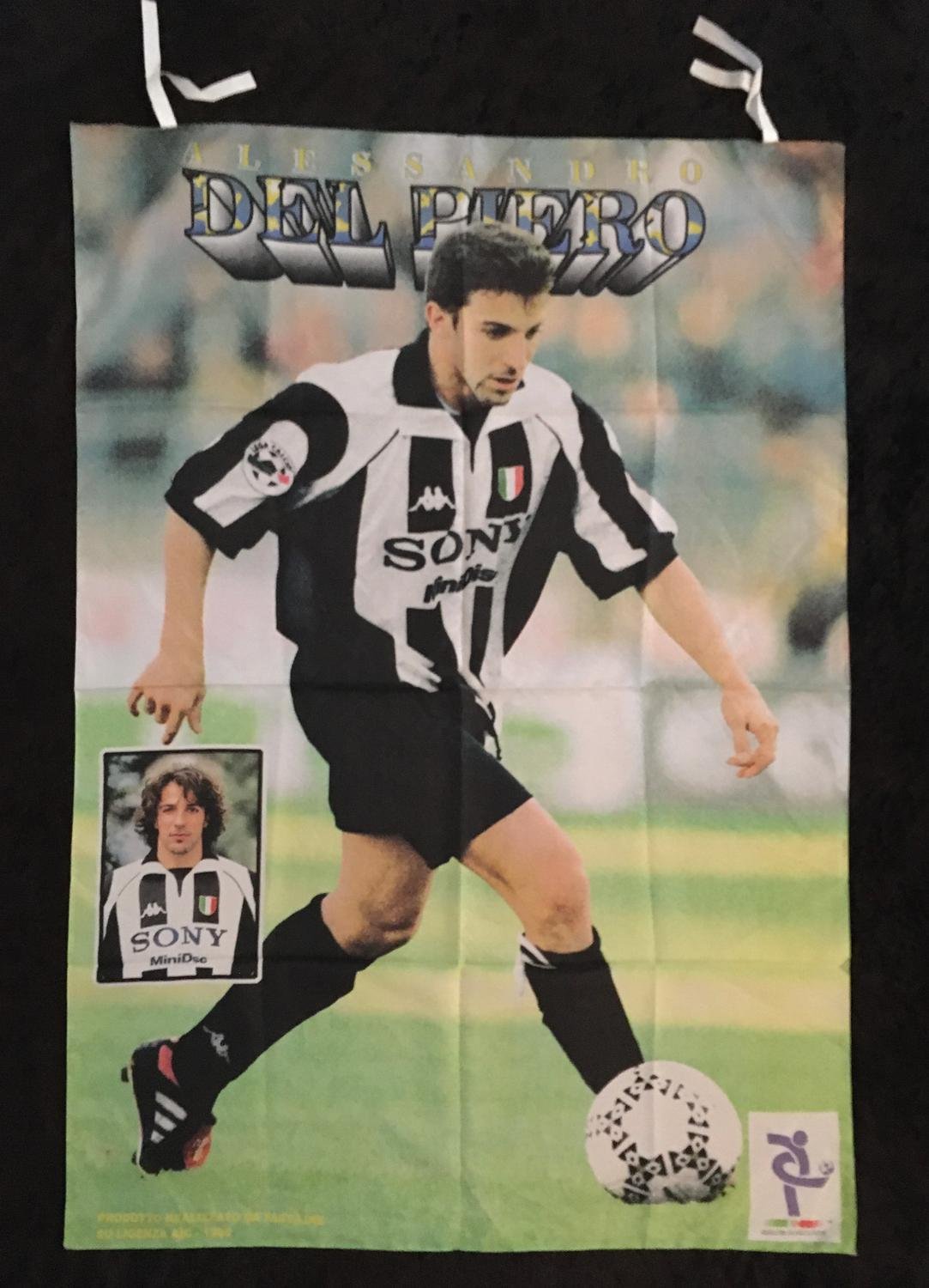 Se produkter som liknar Fotbolls flagga DEL PIERO ALE.. på Tradera ...