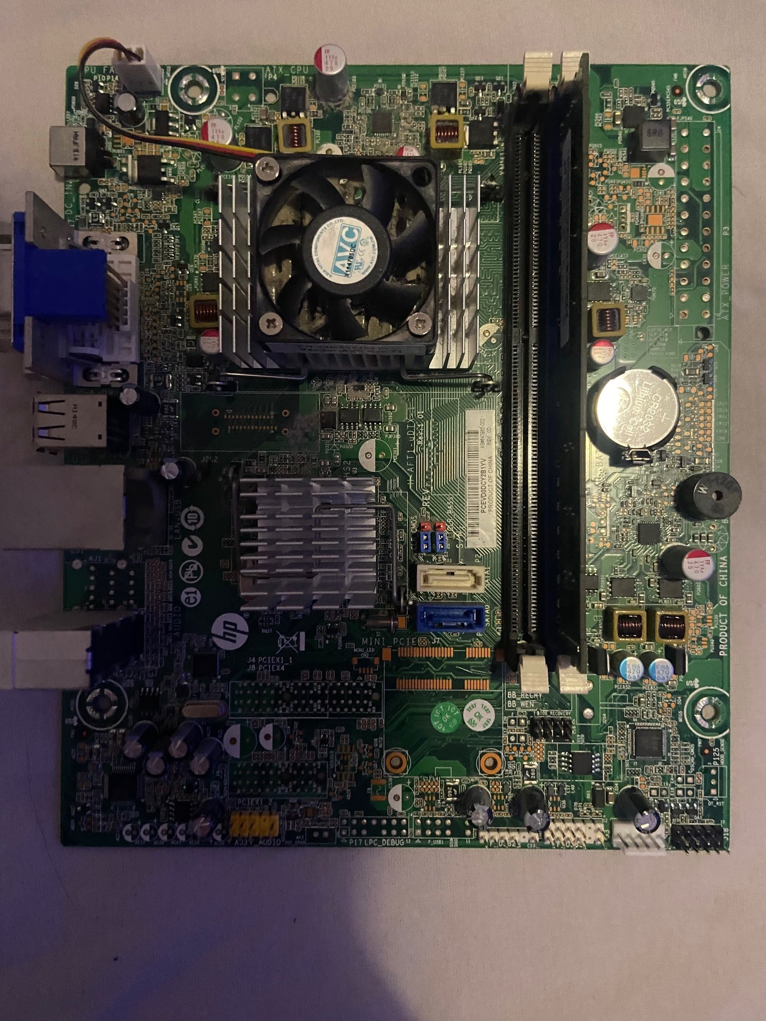 HP Moderkort med Processor och Ram minnen | Köp på Tradera (582232123)