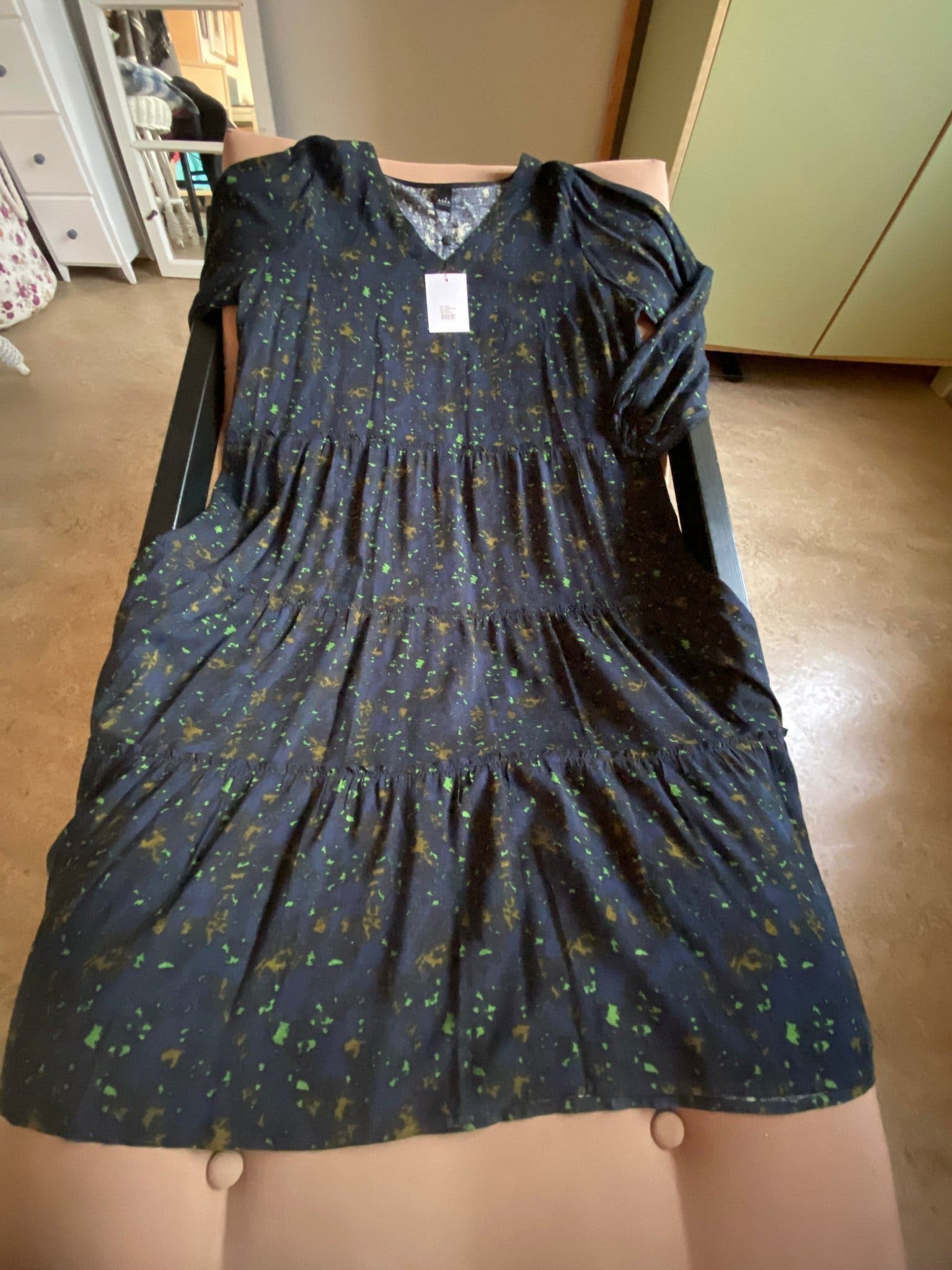 ADIA fashion blå maxiklänning, storlek 46-48 | Köp på Tradera (723149918)