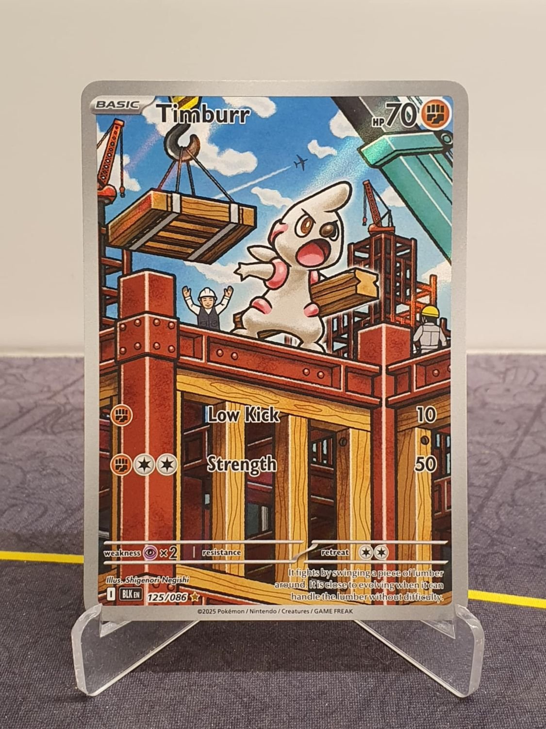 TIMBURR 125/086 - Illustration Rare Full Art - .. | Köp på Tradera ...