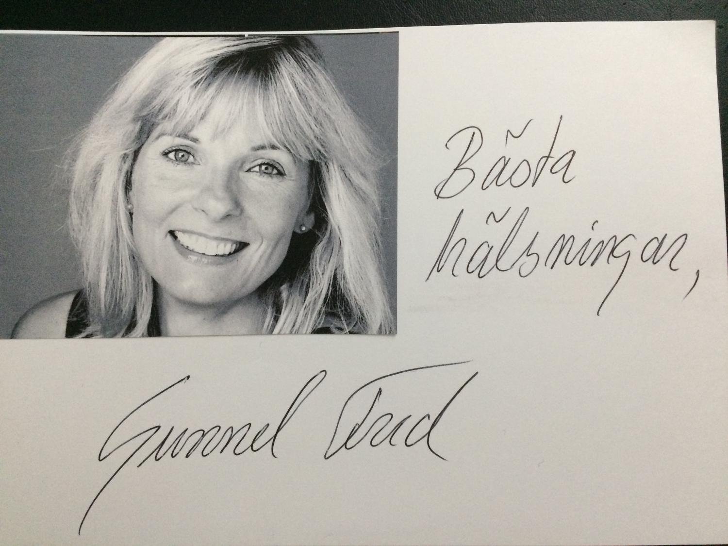 Gunnel Fred - Skådespelerska | Köp på Tradera (584836537)