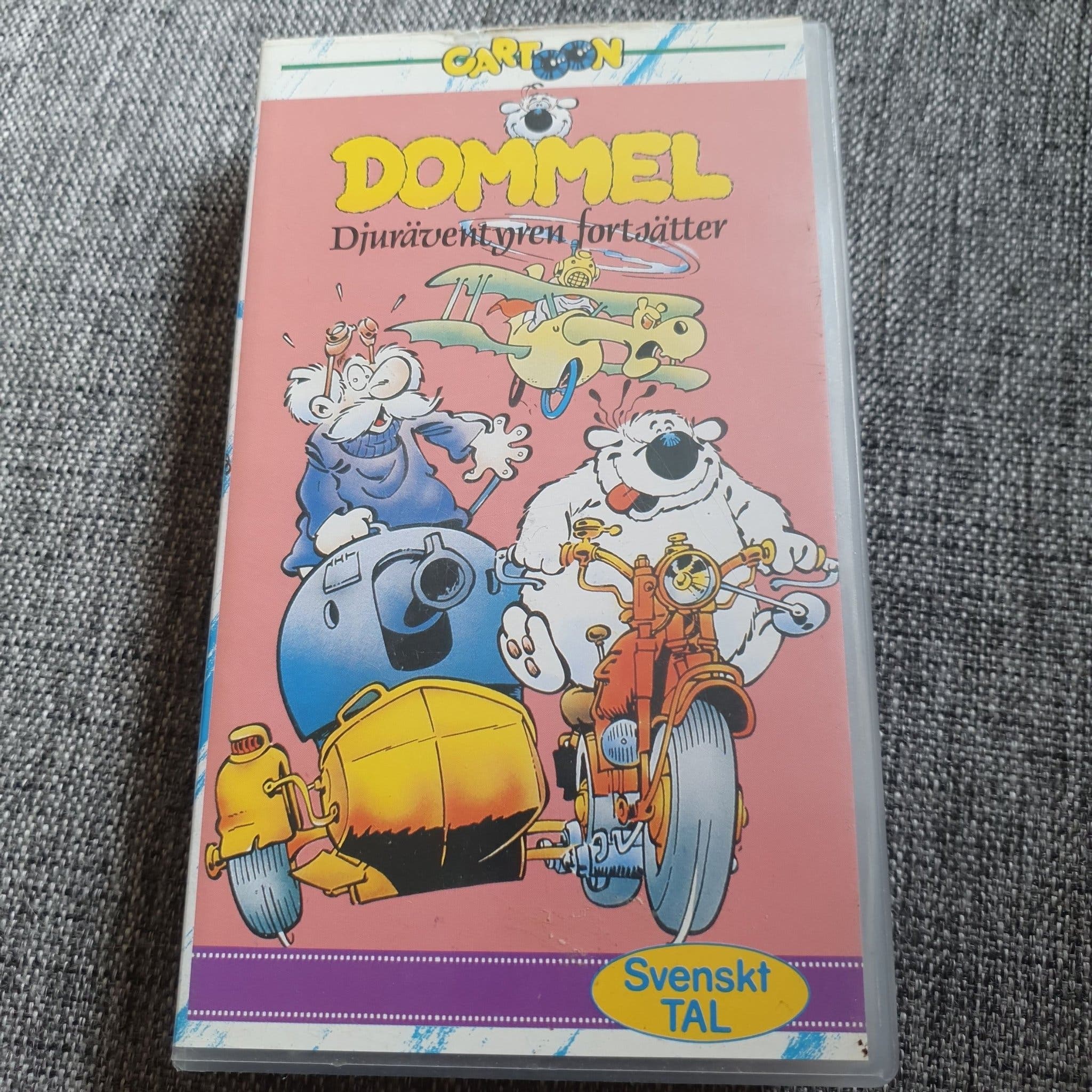 Dommel - Djuräventyren fortsätter VHS Cartoon | Köp på Tradera (641961350)