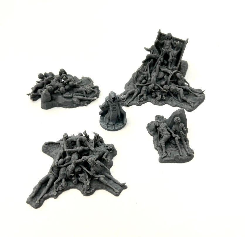 Se produkter som liknar Pile of corpses 2 - terrain t.. på Tradera ...
