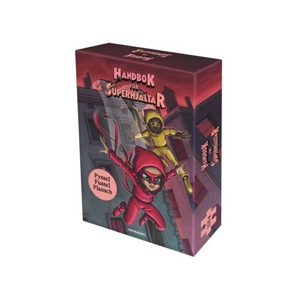 HANDBOK FÖR SUPERHJÄLTAR / PRESENTBOX / RABEN &.. | Köp på Tradera ...
