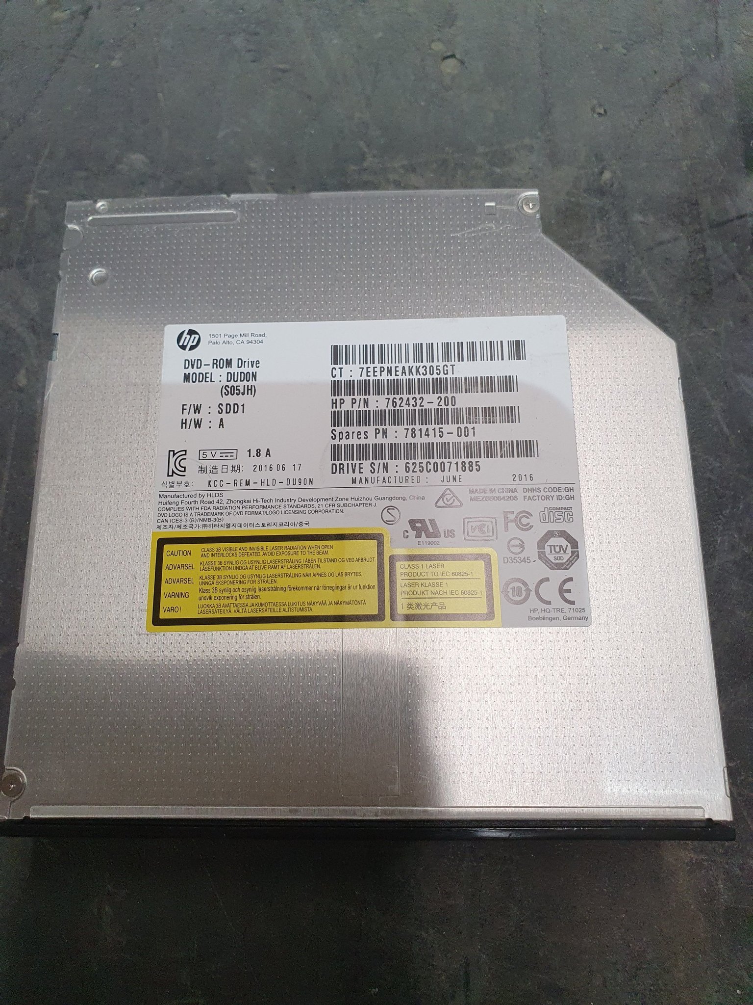 HP DVD-ROM Drive | Köp på Tradera (710008666)