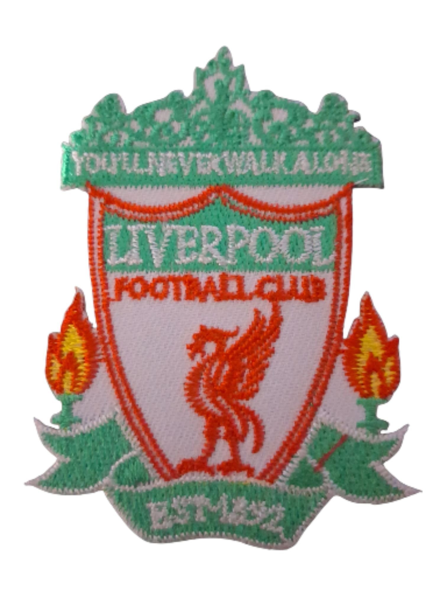 Flerfärgad patch. Tygmärke Liverpool | Köp på Tradera (712543985)