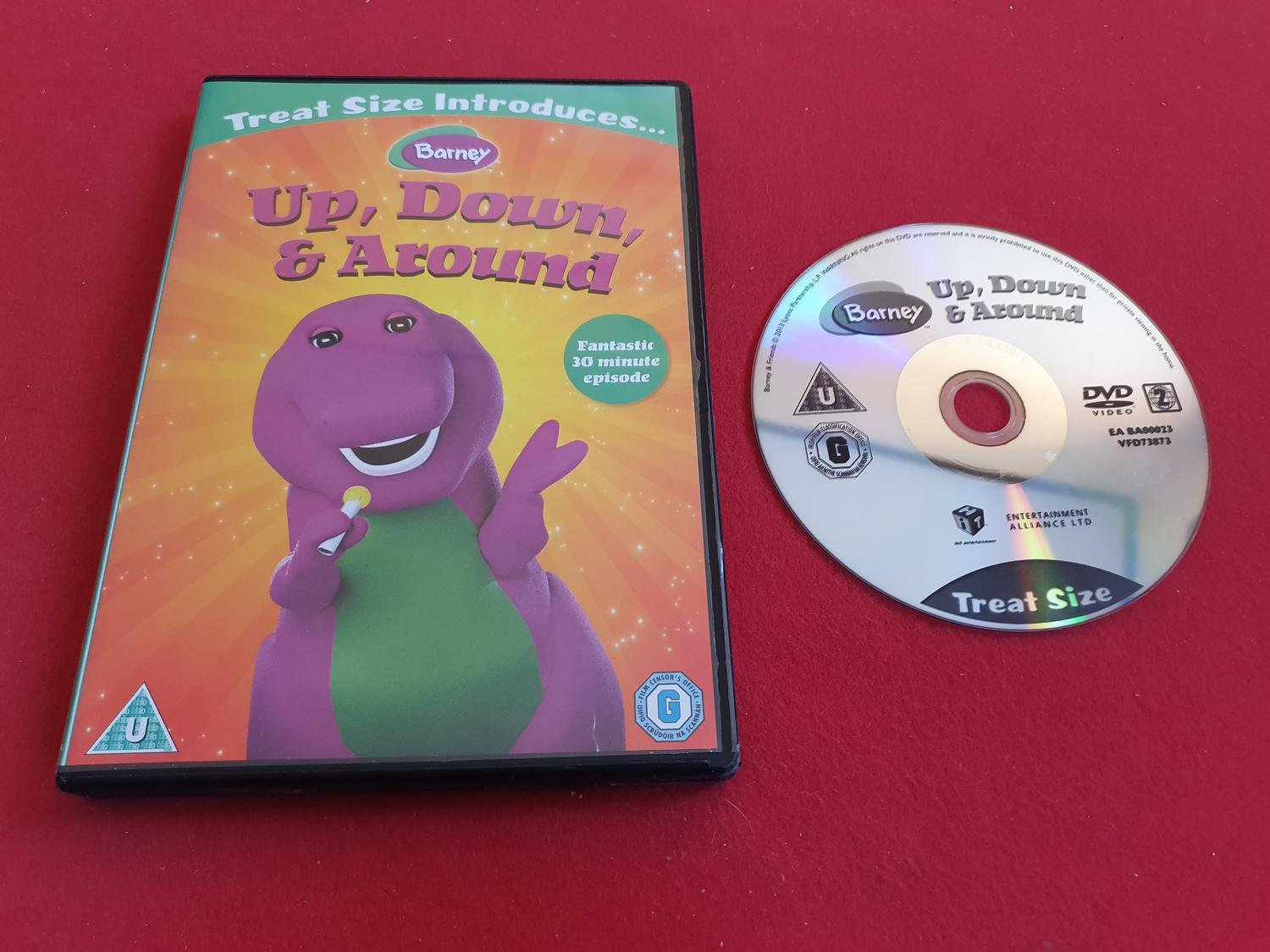BARNEY UP DOWN & AROUND till DVD | Köp från game-world på Tradera ...