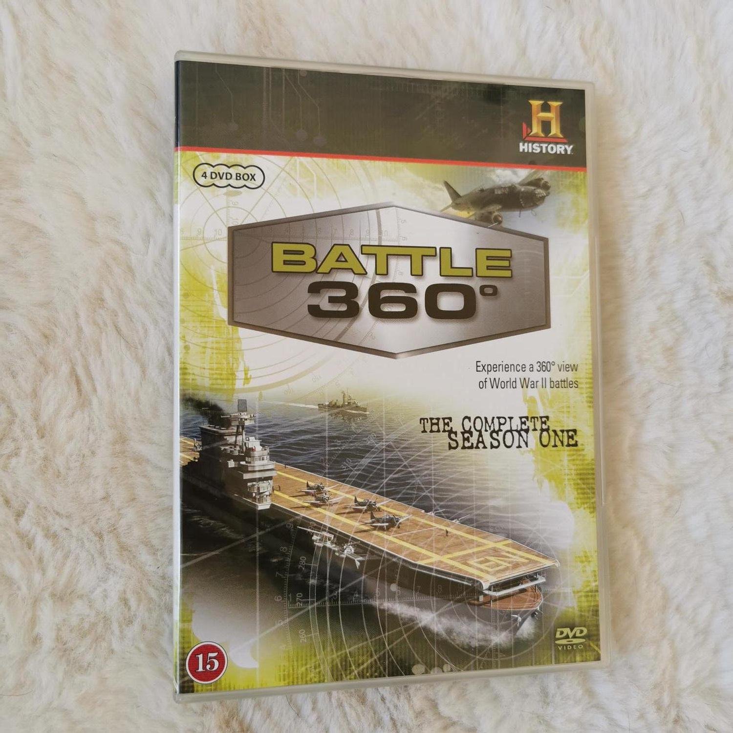 BATTLE 360 THE COMPLETE SEASON ONE DVD (TOPPEX) | Köp på Tradera ...