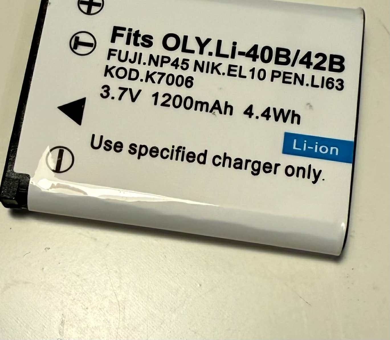 Se produkter som liknar LI-40B / 42B Batteri till Oly.. på Tradera ...