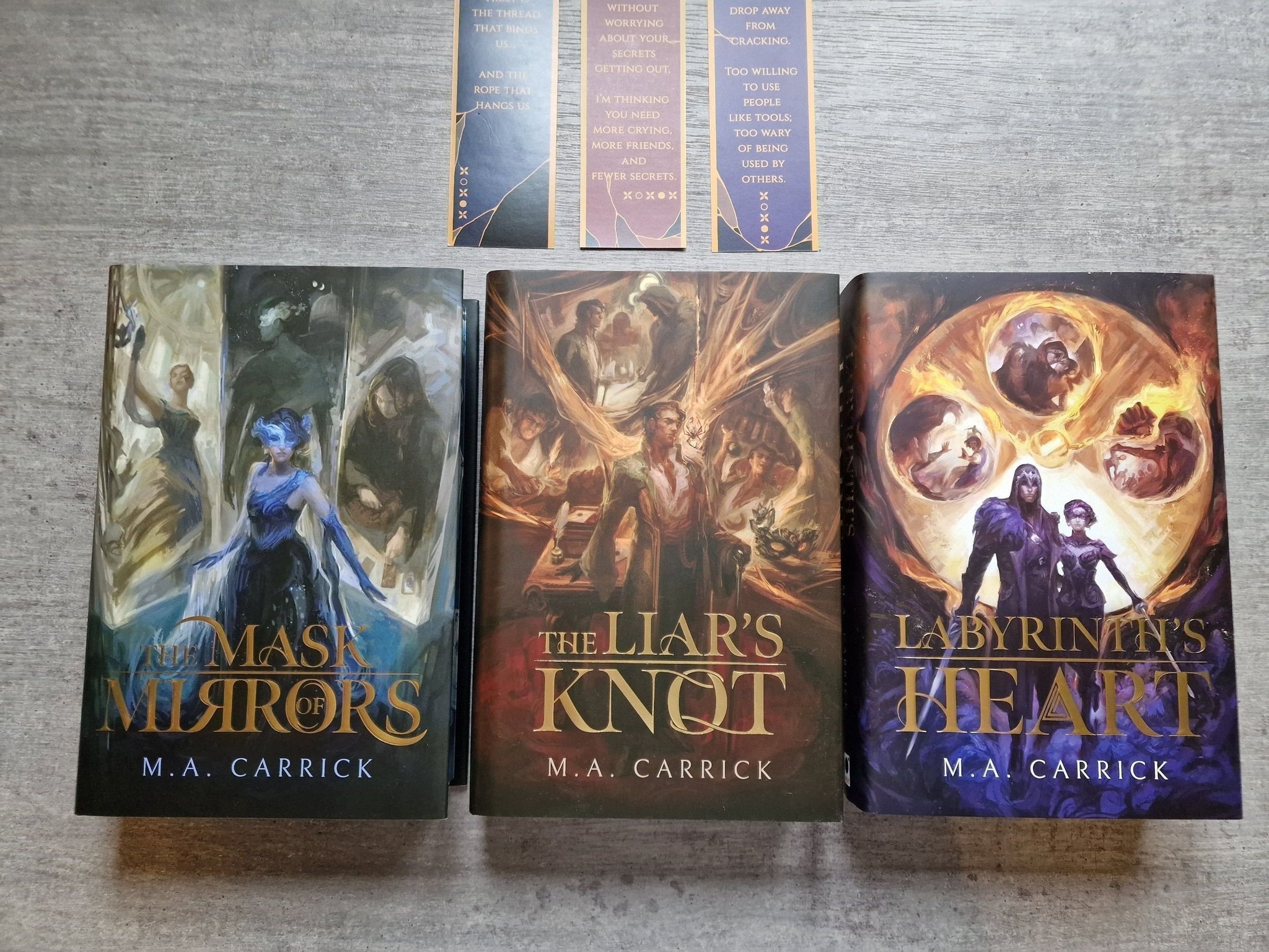 Se produkter som liknar The Broken Binding - M.A. Car.. på Tradera (713106265)