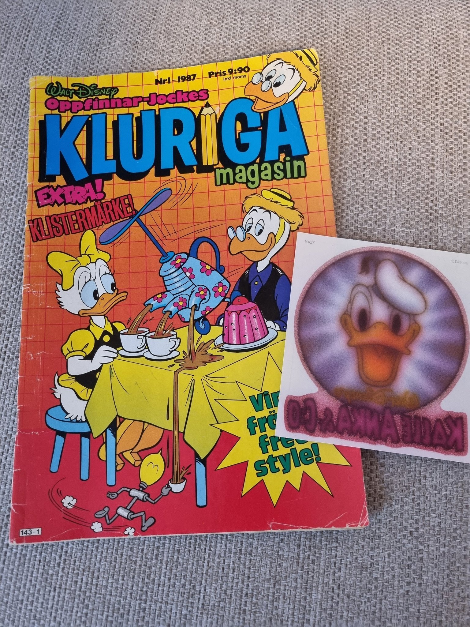 Oppfinnar-Jockes Kluriga magasin, Walt Disney, .. | Köp på Tradera ...