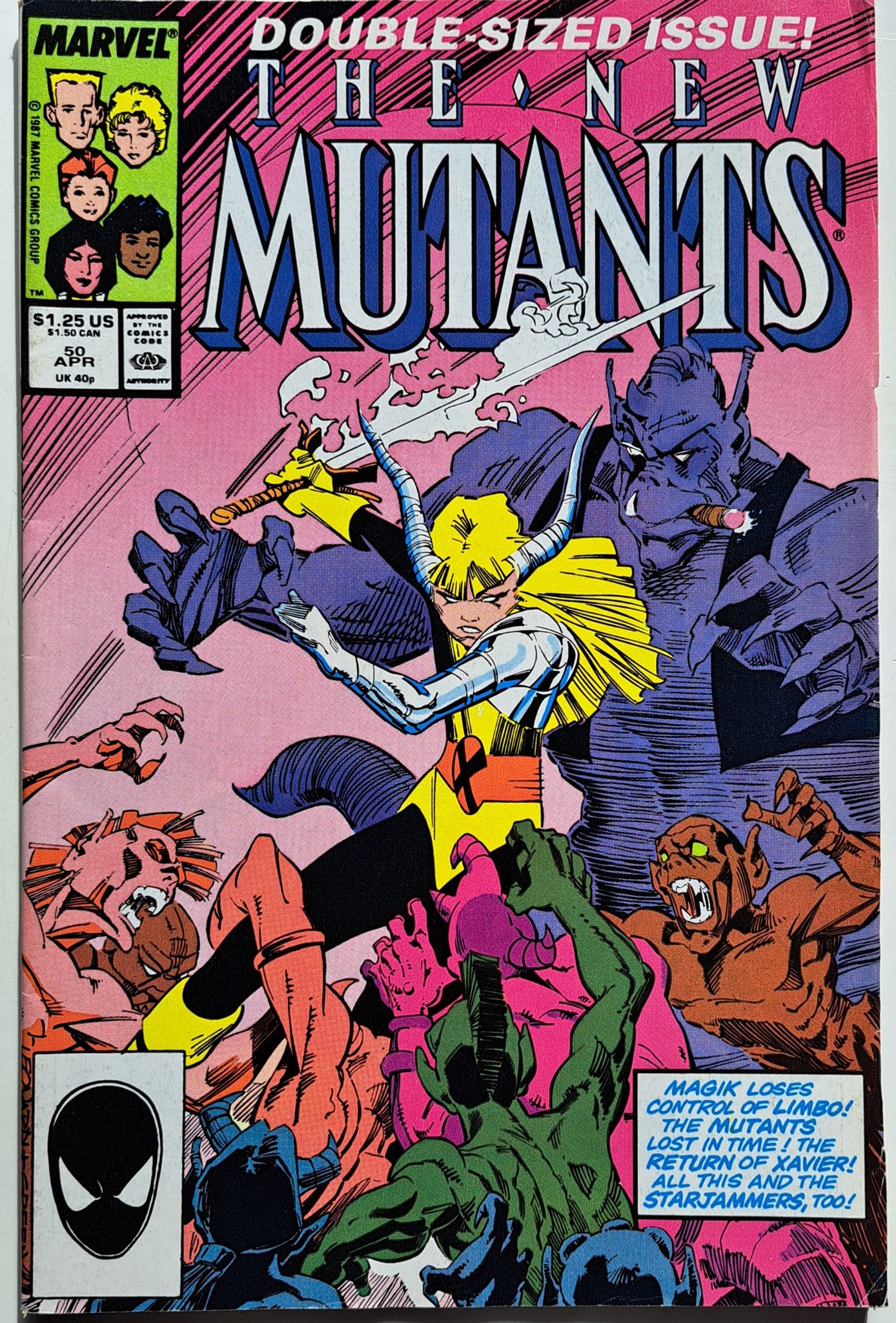 Se produkter som liknar THE NEW MUTANTS 50 1987 VG (M.. på Tradera ...