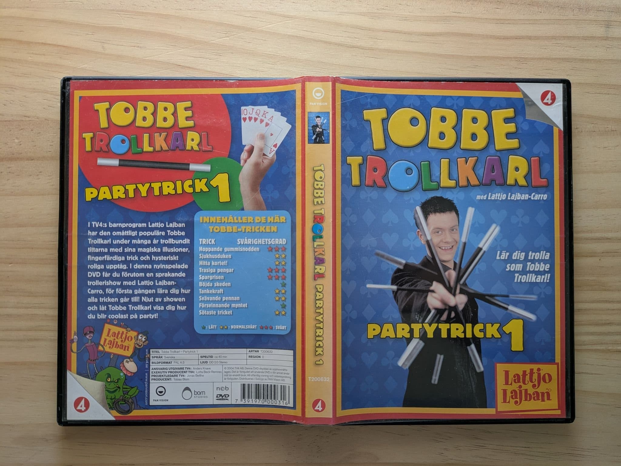 Se produkter som liknar Tobbe Trollkarl med Lattjo La.. på Tradera ...