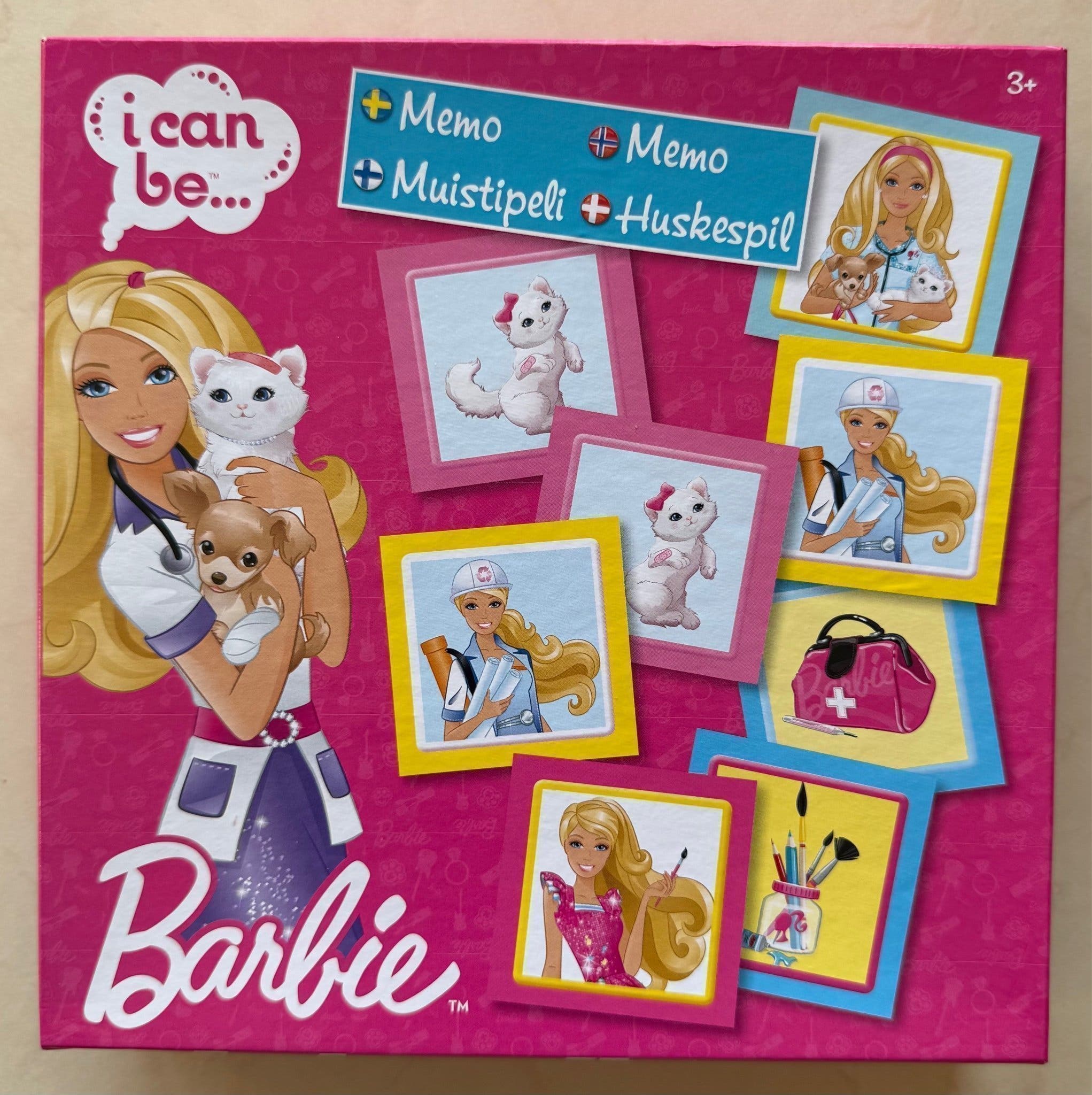 Se produkter som liknar Barbie Memo Spel på Tradera (697572058)