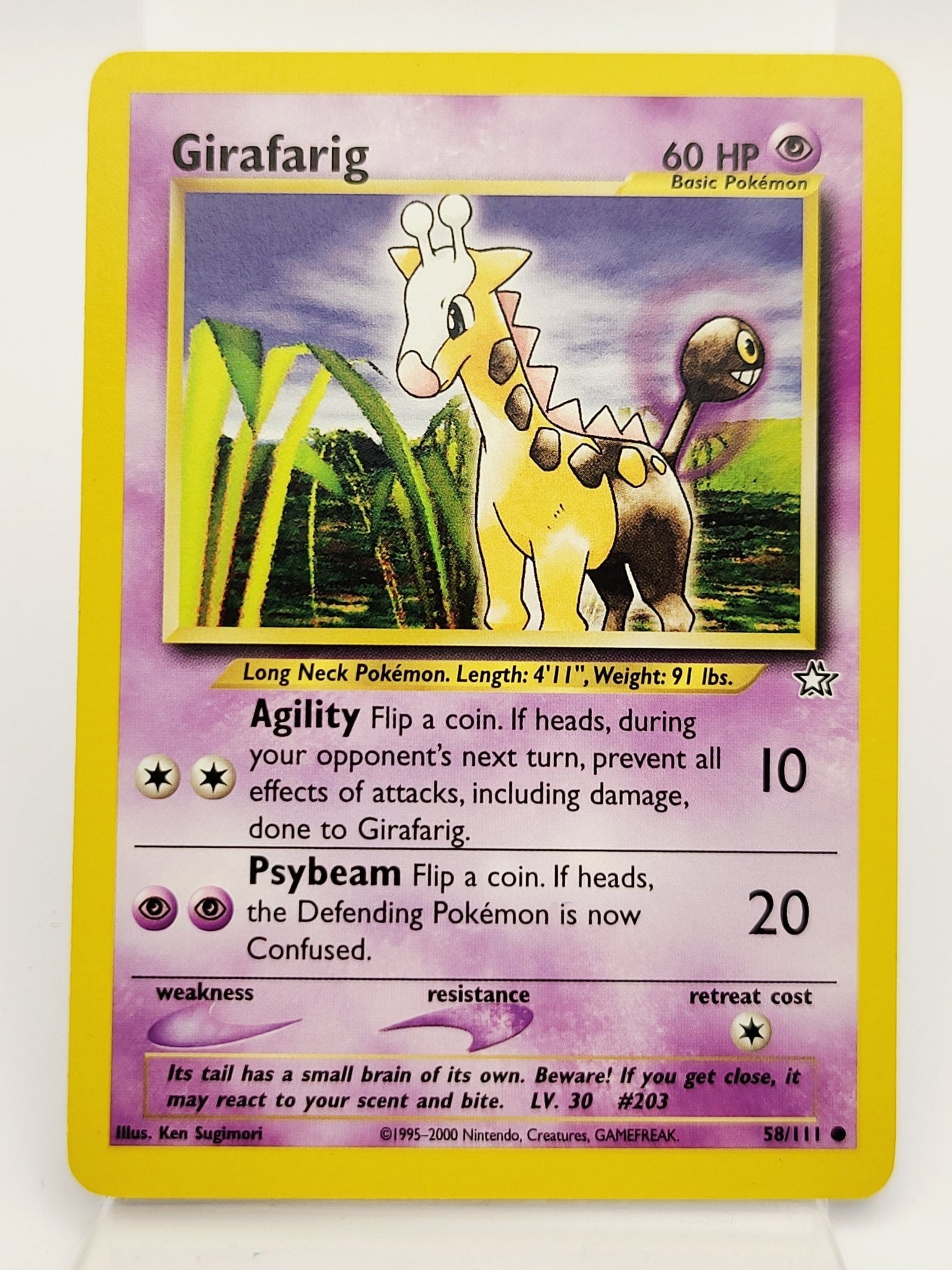 Girafarig #58 Pokemon Neo Genesis | Köp på Tradera (711114548)