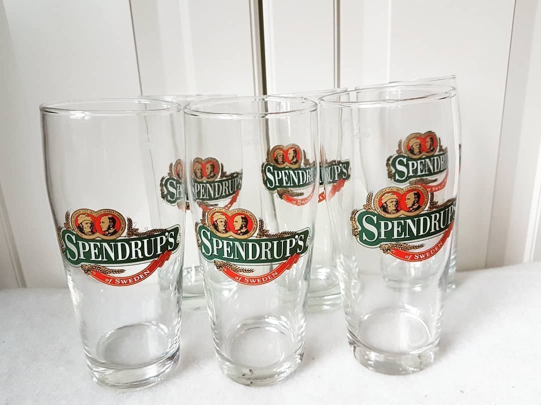 6st ölglas "SPENDRUP'S OF SWEDEN" | Köp på Tradera (709569454)