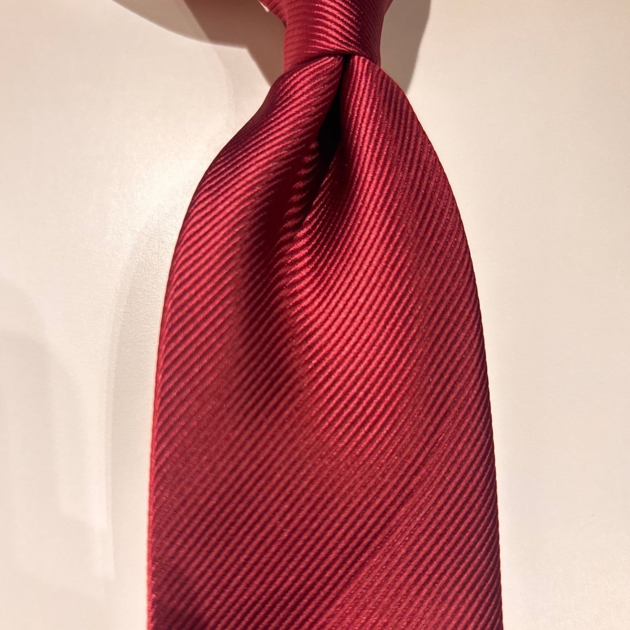 Mikrofiber vintage STIL röd slips | Köp på Tradera (736883402)