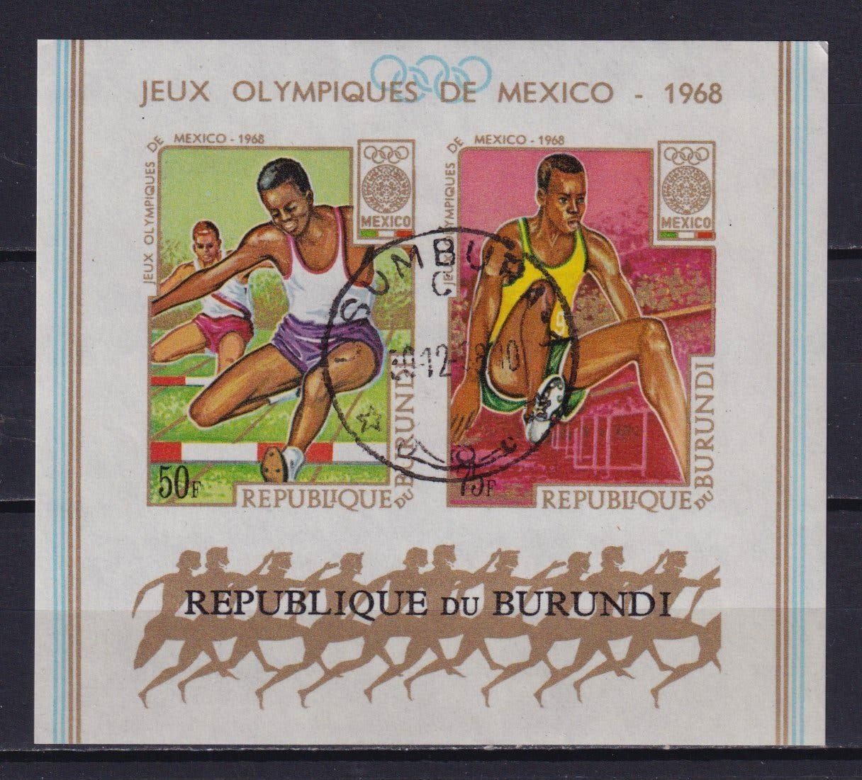 Se produkter som liknar Burundi Olympic Games, Mexico.. på Tradera ...