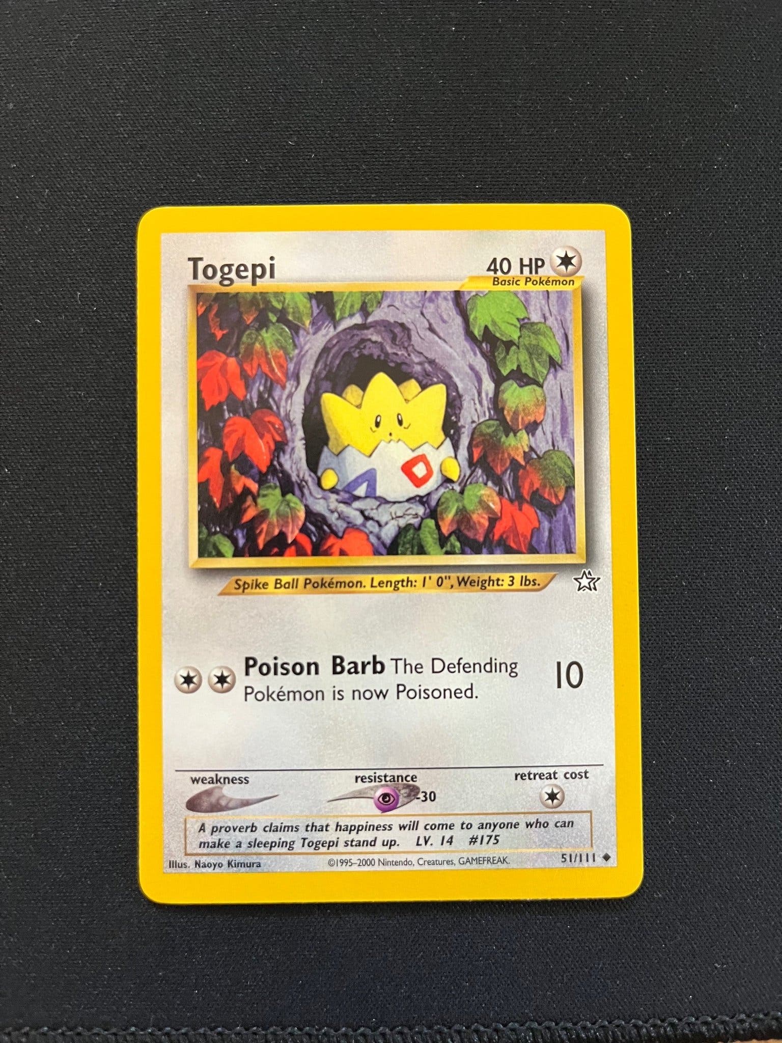 Se produkter som liknar Togepi 51/111 - Neo Genesis -.. på Tradera ...