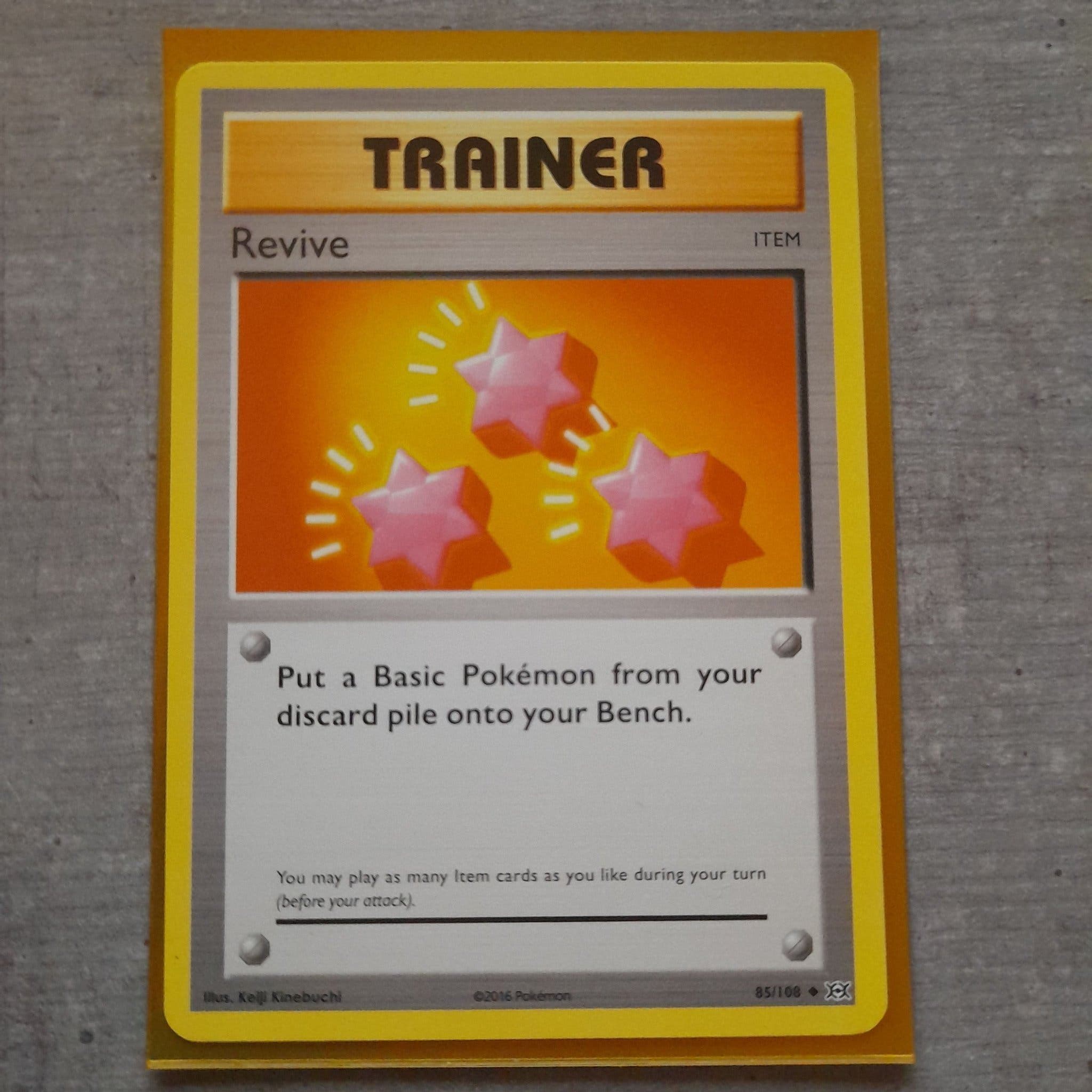 Pokémon Revive 85/108 - Trainer Kort | Köp på Tradera (701199766)