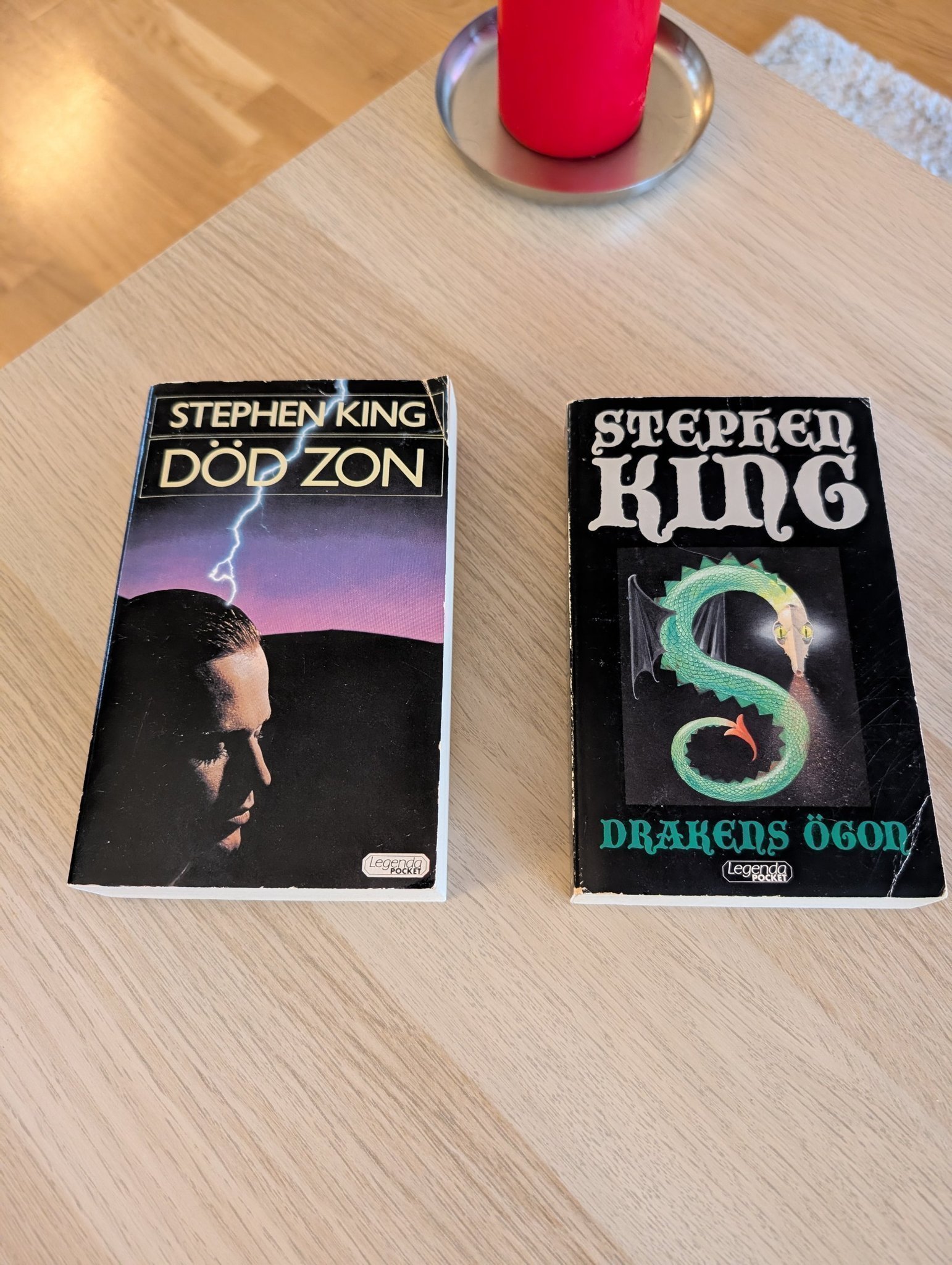 Stephen King: Död Zon & Drakens Ögon | Köp på Tradera (711284283)