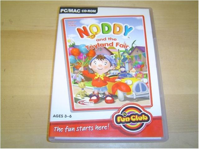 Noddy and The Toyland Fair PC CD-ROM .. (112163476) ᐈ Spelfyndet på Tradera
