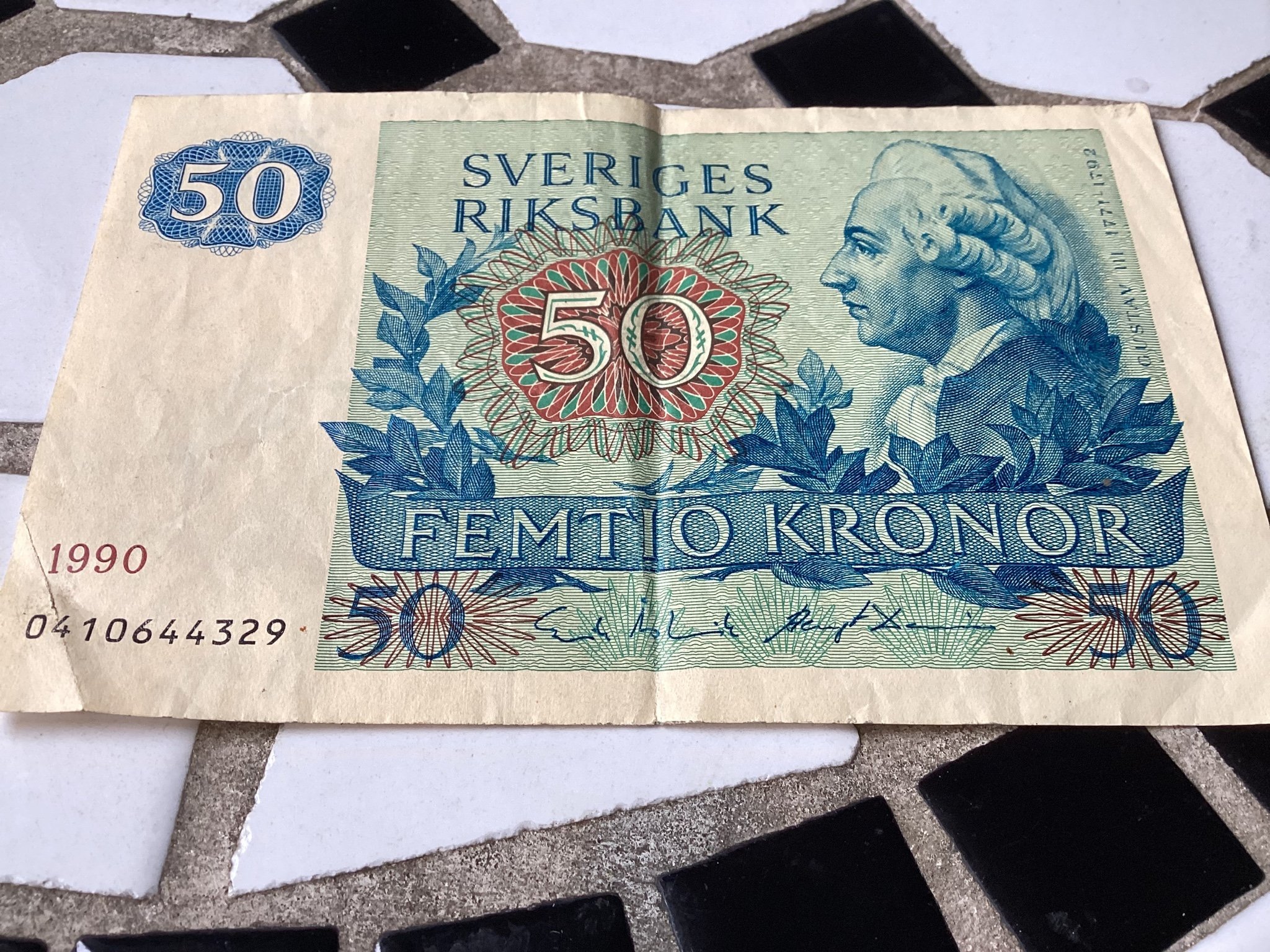 Femti kronors sedel | Köp på Tradera (588485025)