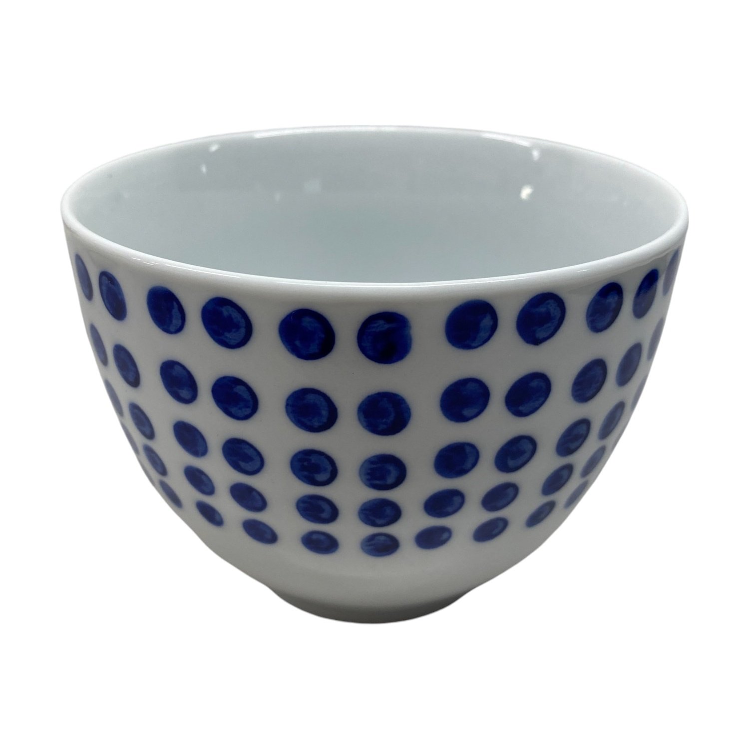 Skål Blå/Vit Design Prickig Vintage | Köp från Footly på Tradera ...