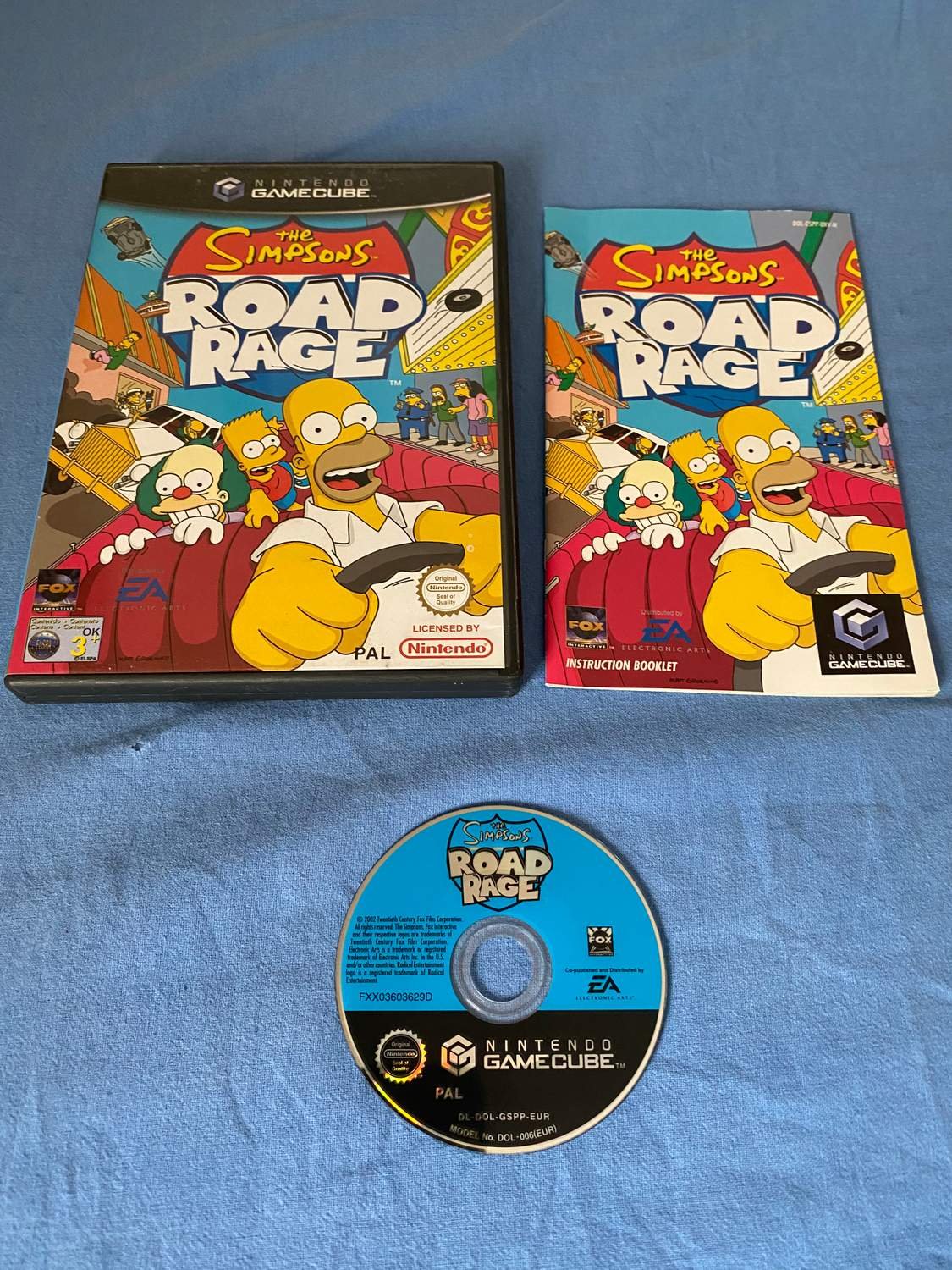 The simpsons Road Rage KOMPLETT .. (406497682) ᐈ MajkelSpelbutik på Tradera